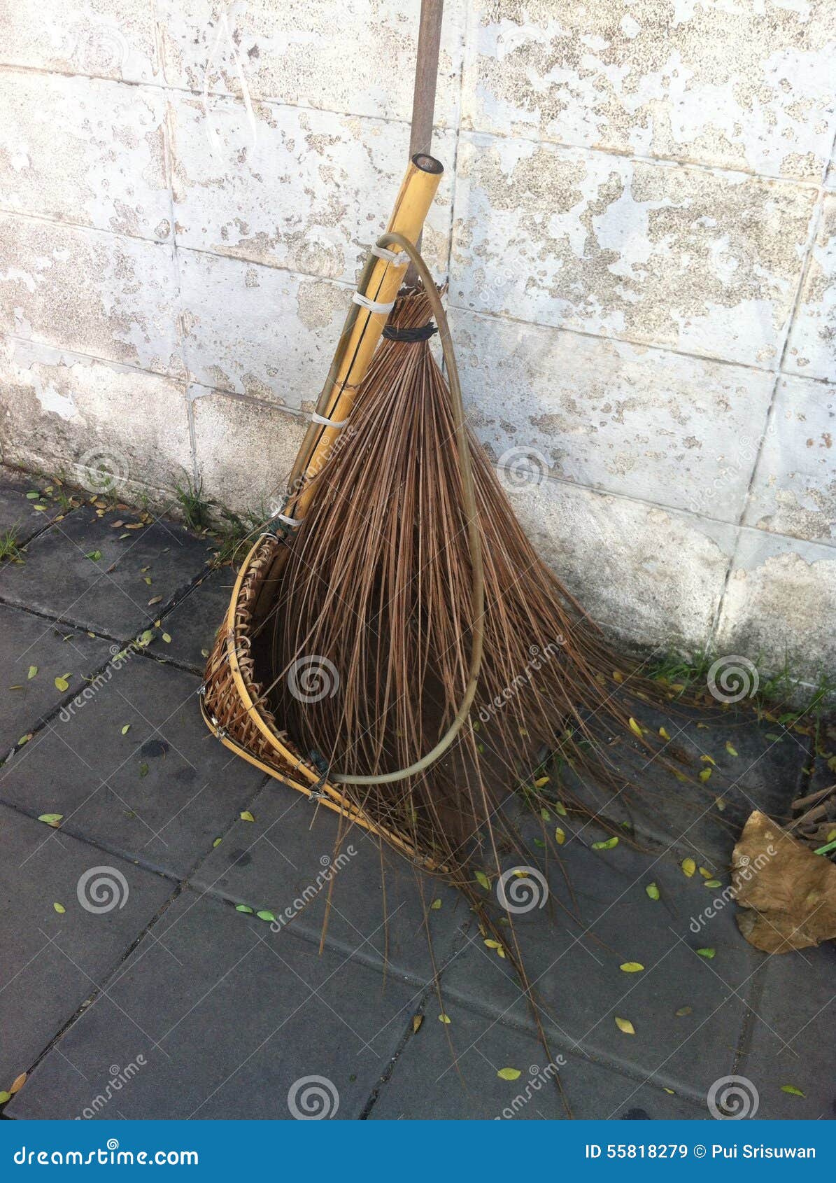 Broom stock image. Image of sweeper, street, broom, scavenger - 55818279