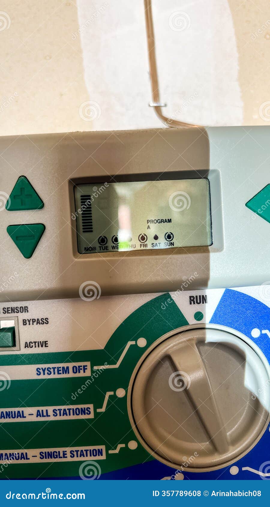 Hunter Irrigation Controller for Sprinkler System Editorial Stock Photo ...