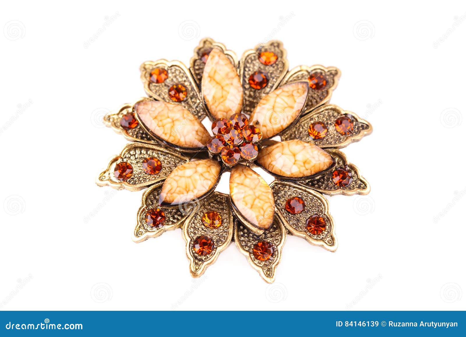 Brosche stockbild. Bild von luxus, kunst, schmucksachen - 84146139