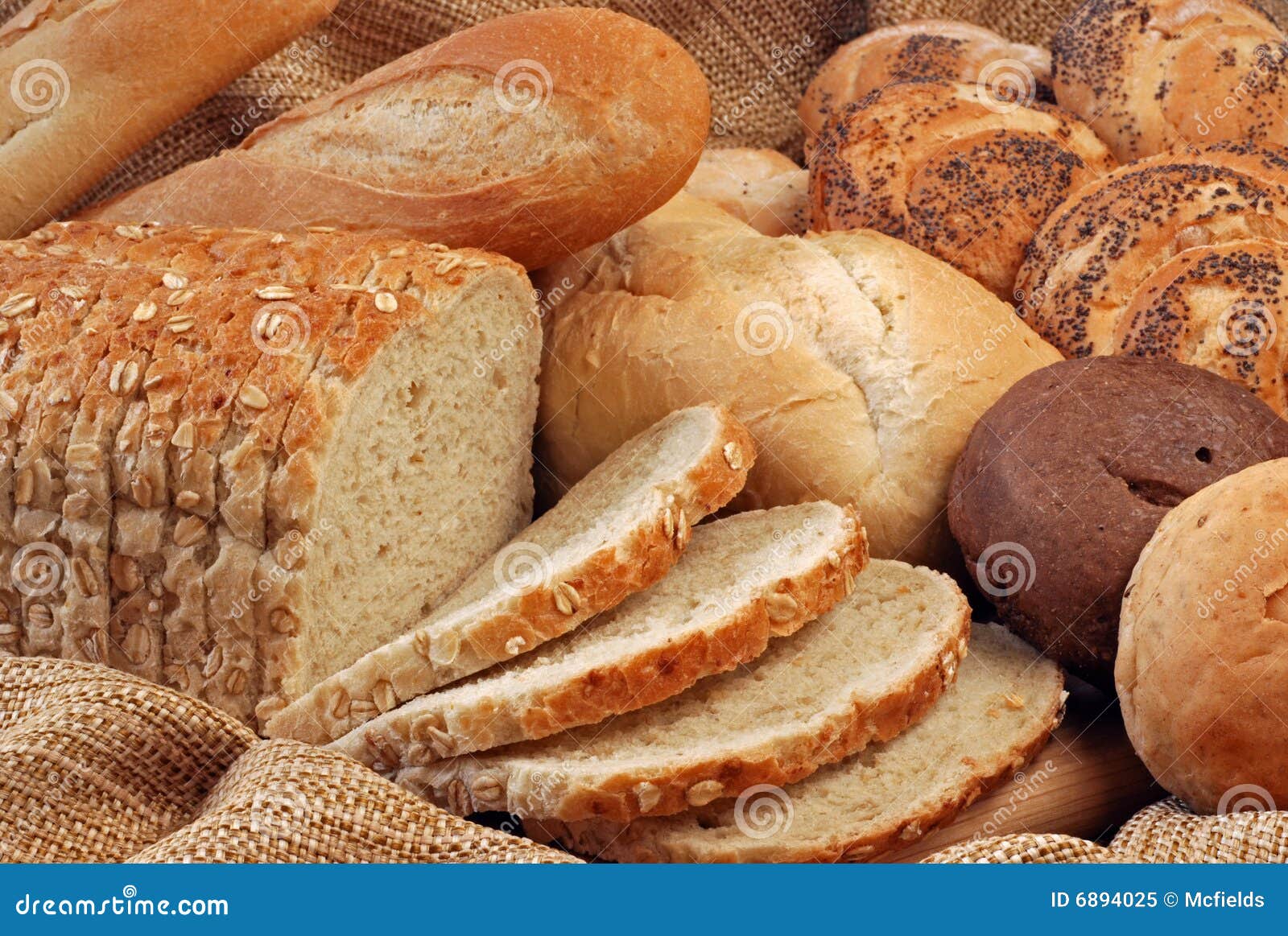 Brot stockbild. Bild von brötchen, bäckerei, kaiser, leben - 6894025