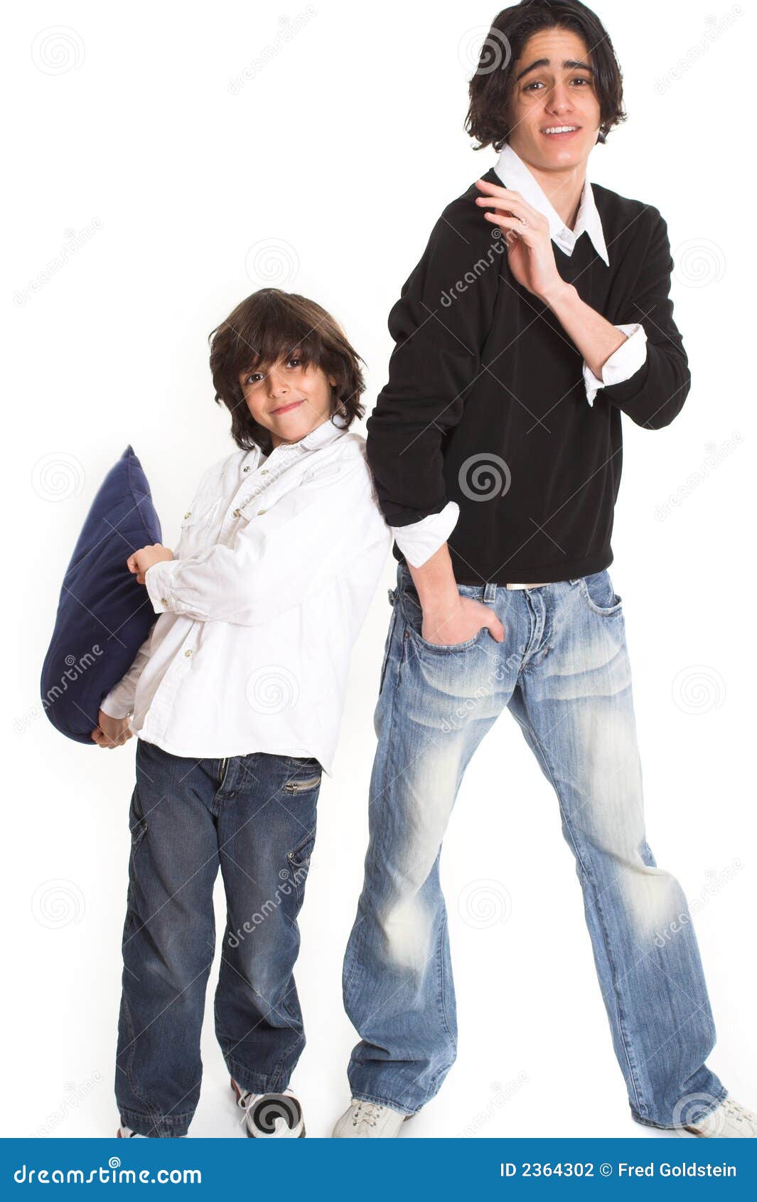 Brother portrait stock photo. Image of male, together - 2364302