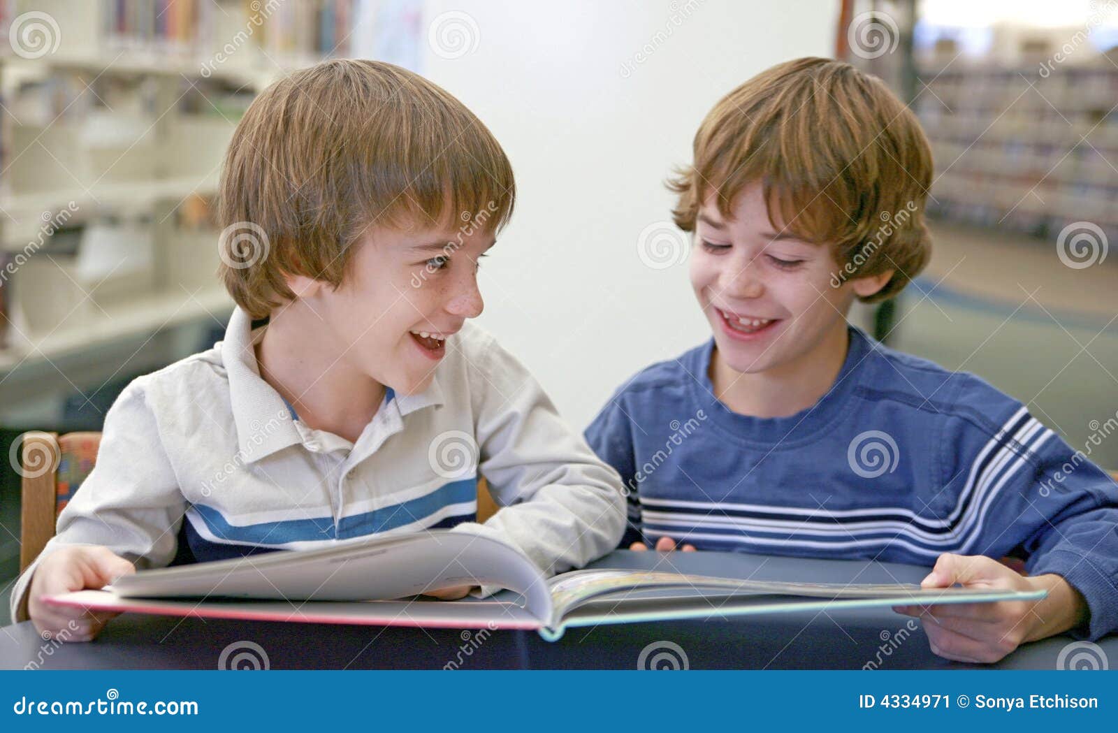 Brother Reading a Book stock image. Image of life, handsome - 4334971