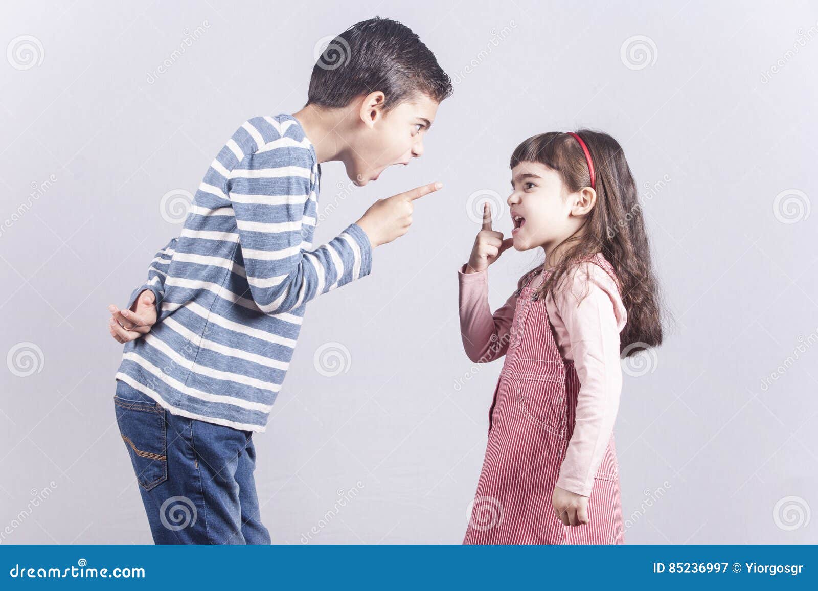Brother and sister arguing stock image. Image of shouting - 85236997