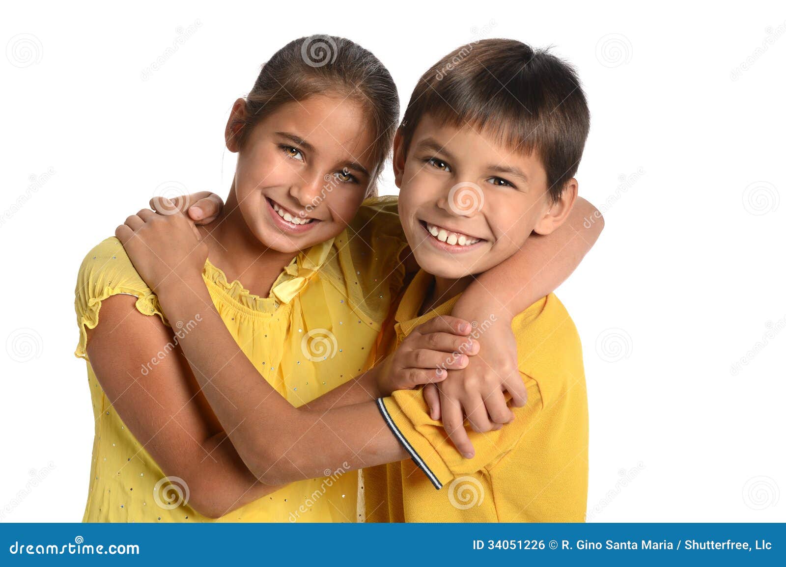 Sister Embracing Her Happy Brother Stock Photo | CartoonDealer.com ... Sister Embracing Her Happy Brother Stock Photo | CartoonDealer.com ...