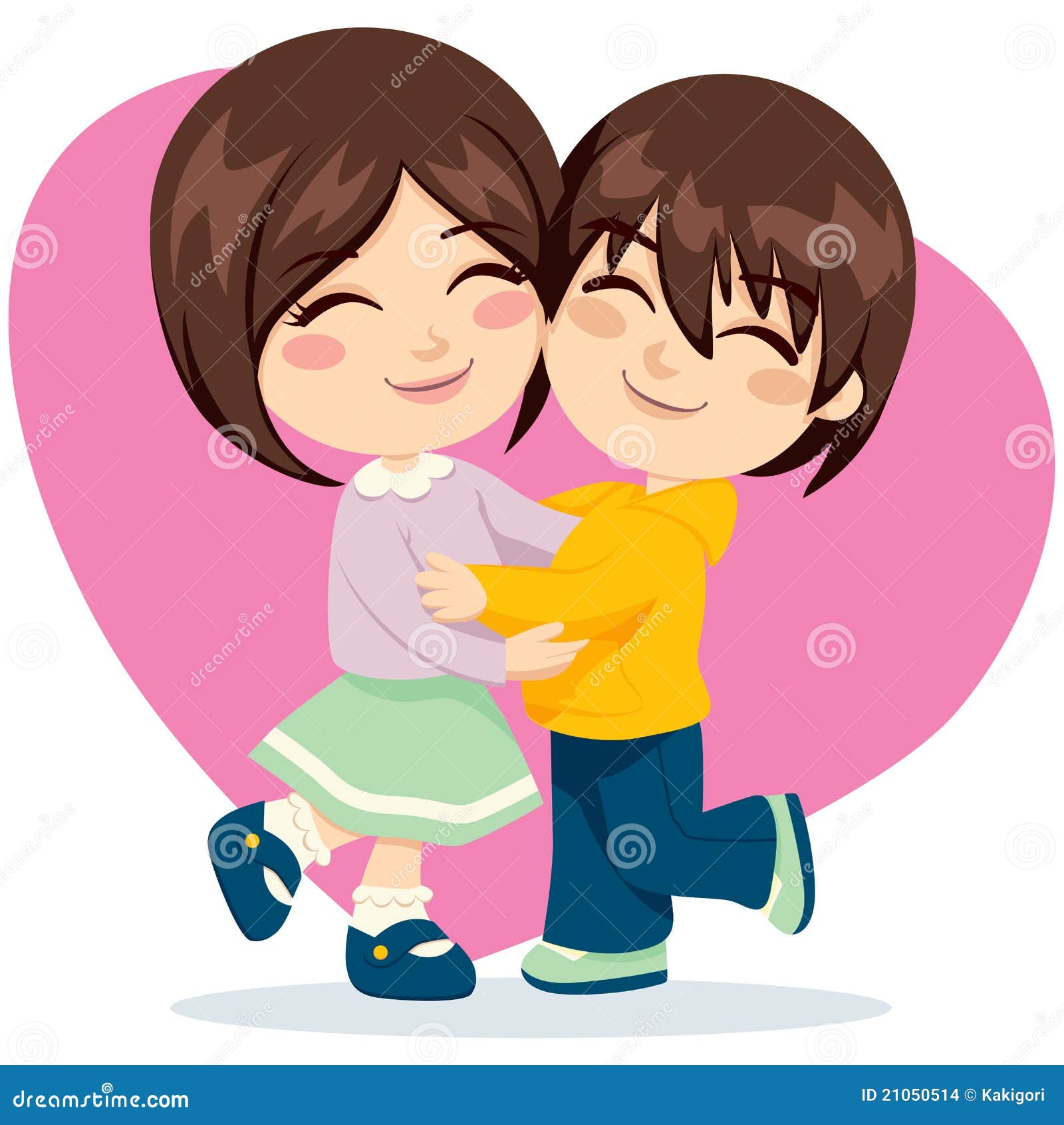 Brother Sister Love stock vector. Illustration of lifestyle - 21050514
