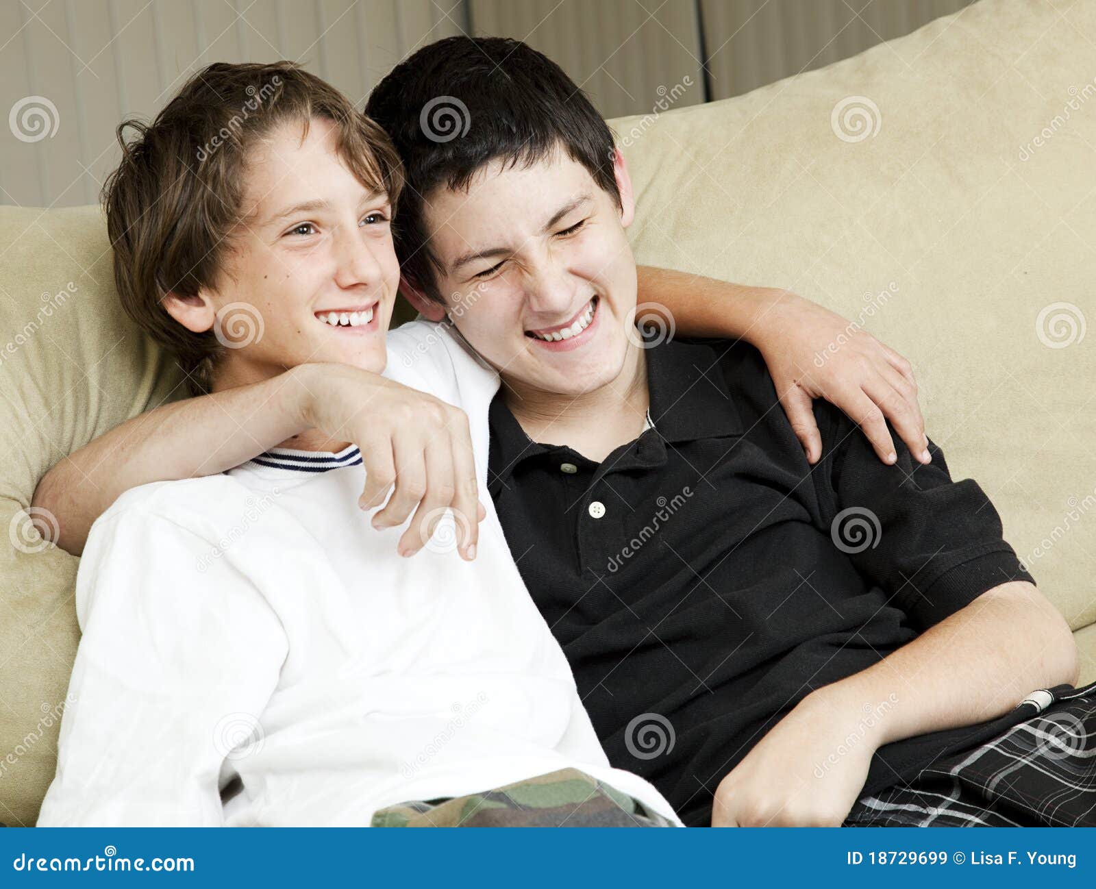 Brotherly Love stock image. Image of caucasian, male - 18729699
