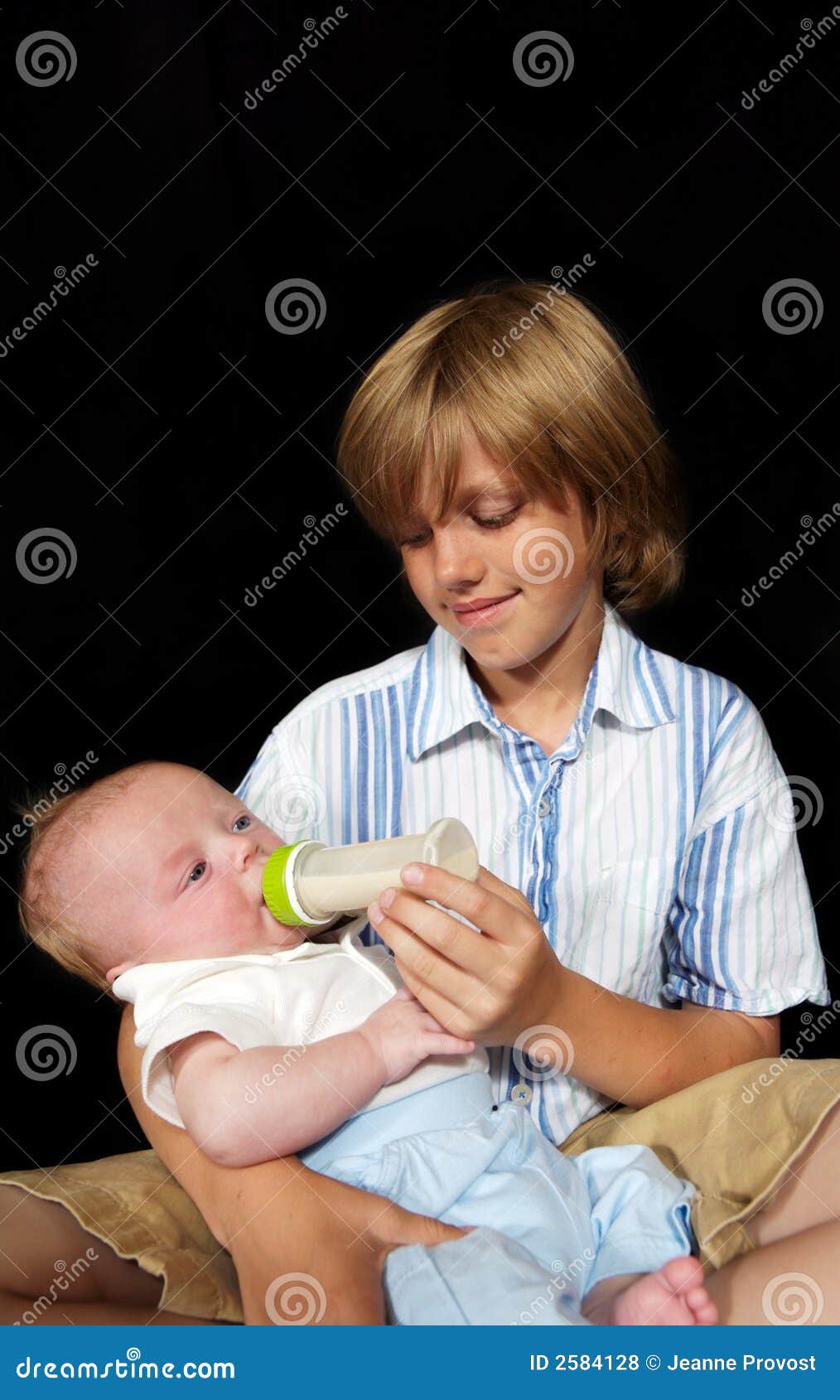 Brotherly Love stock photo. Image of bottle, hand, born - 2584128