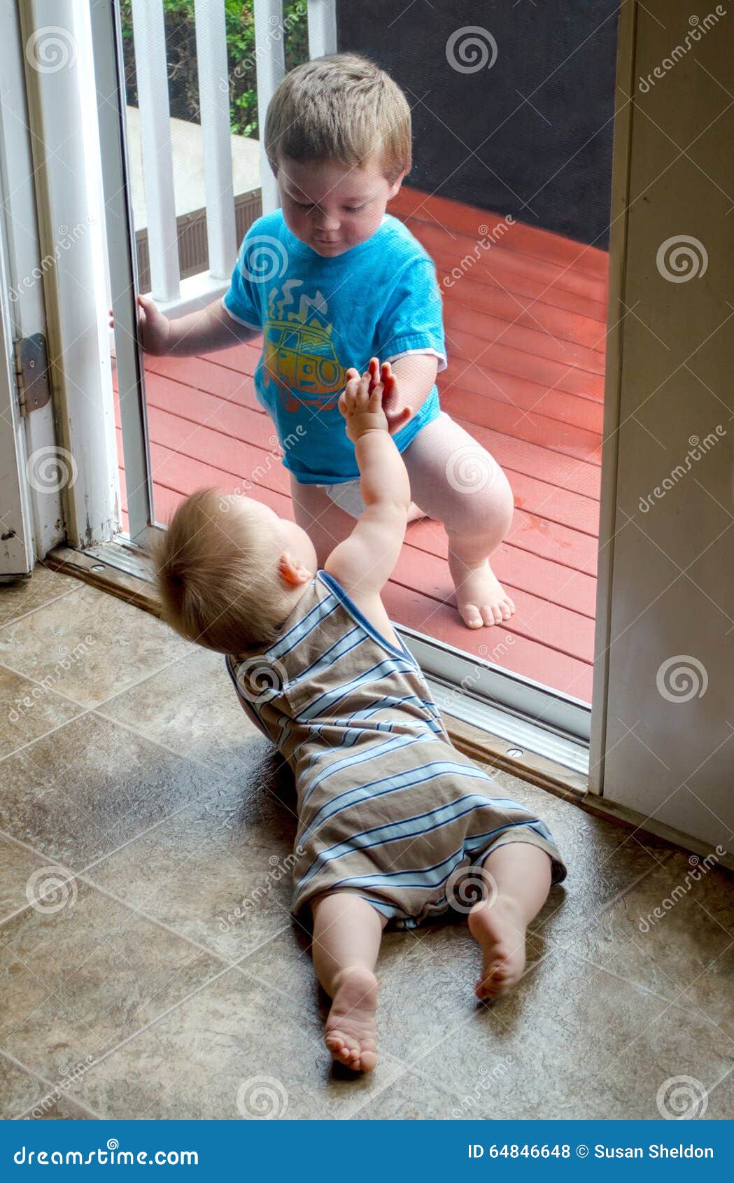 Brotherly love stock photo. Image of young, screen, brotherly - 64846648