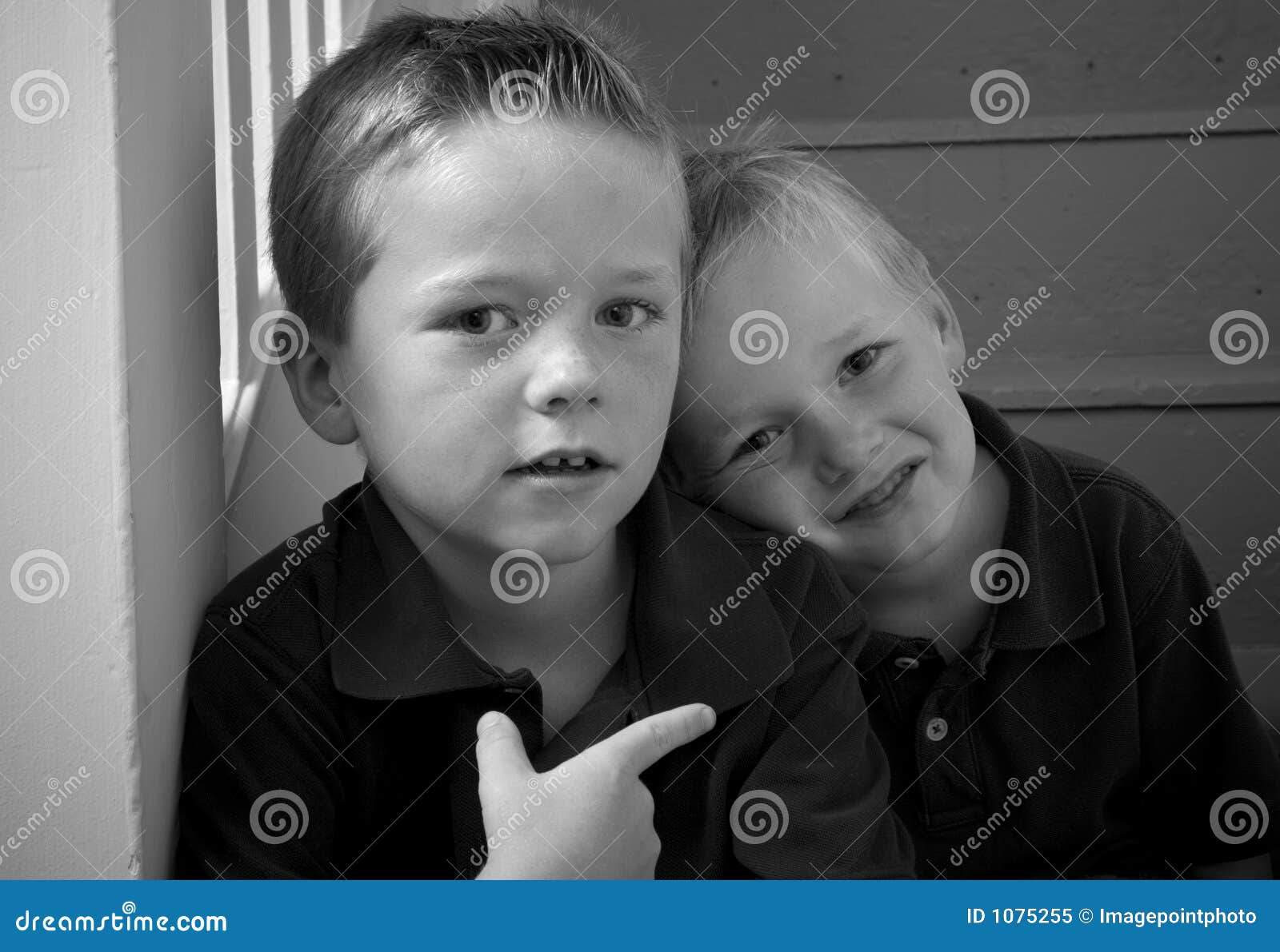 Brothers stock image. Image of siblings, portrait, timeless - 1075255