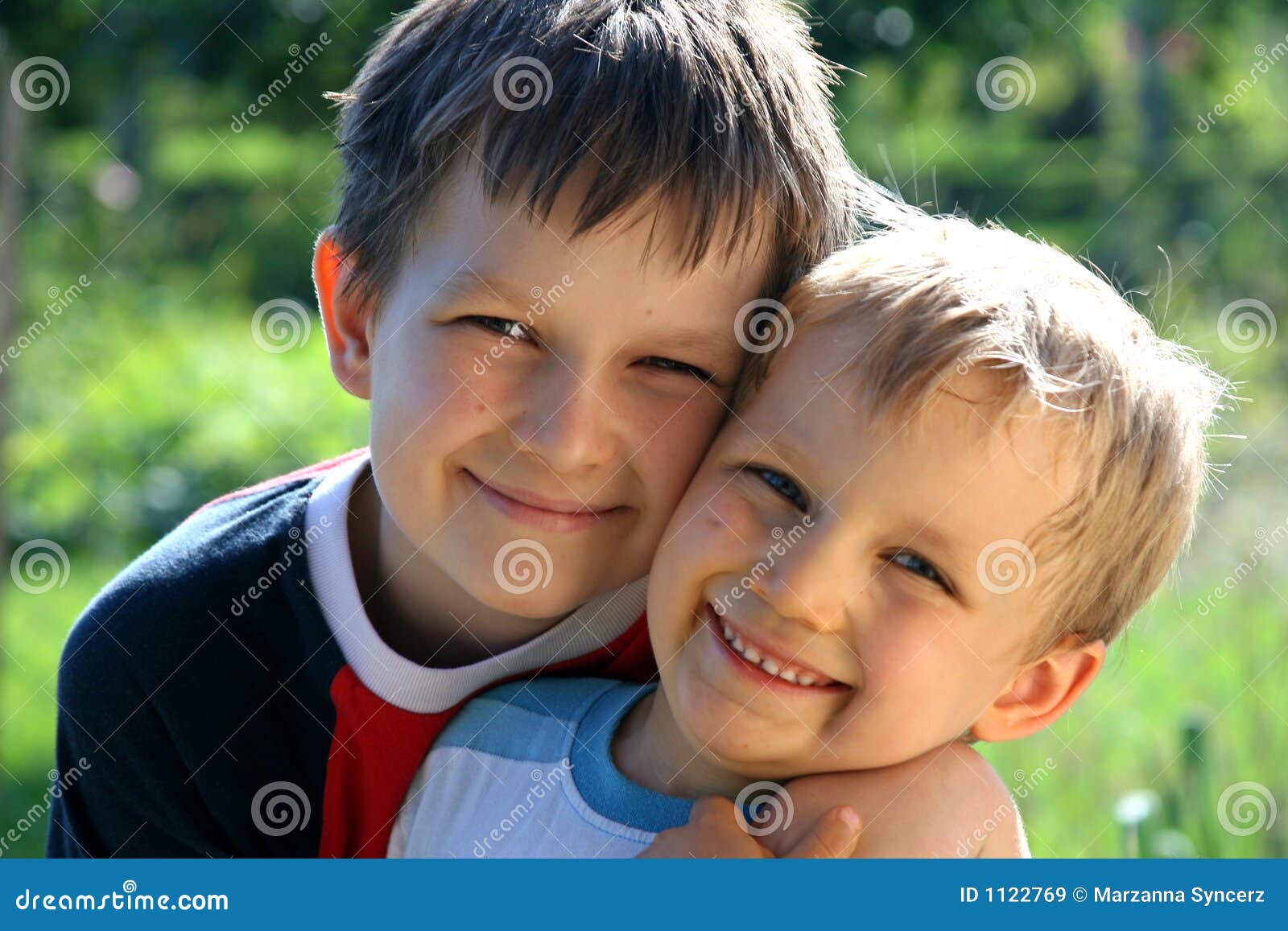 Brothers stock image. Image of young, laugh, kids, child - 1122769