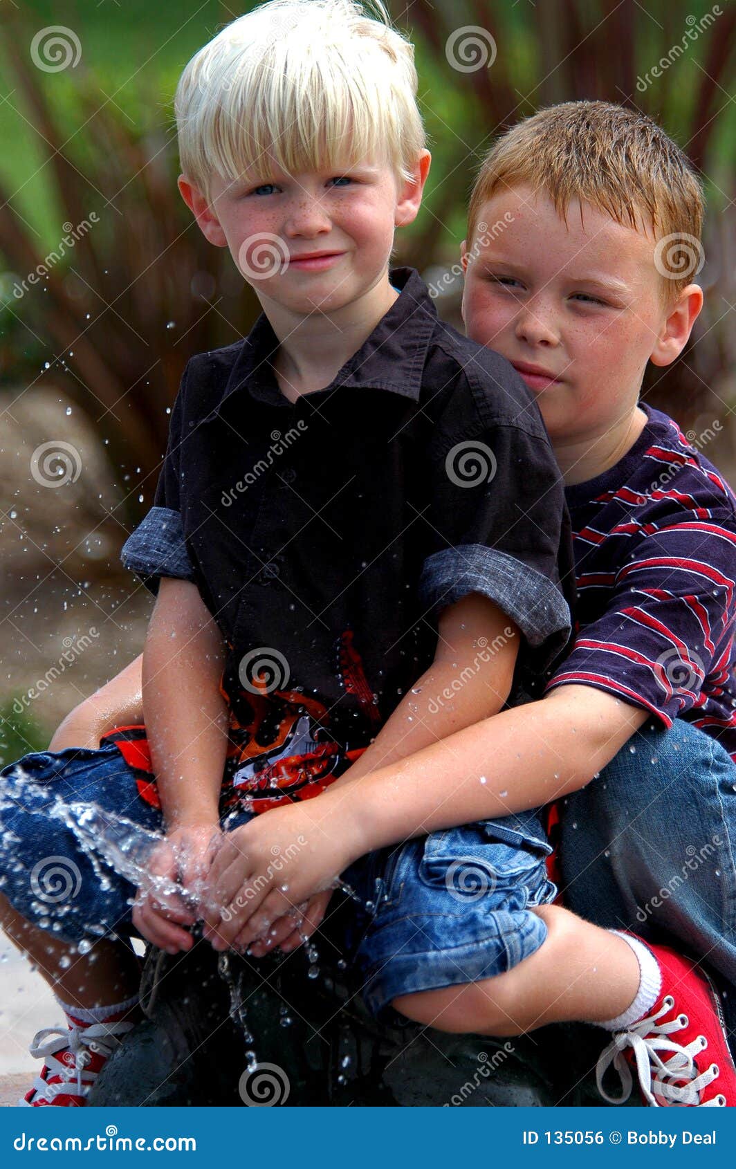 Brothers stock photo. Image of blond, people, brother, brandon - 135056