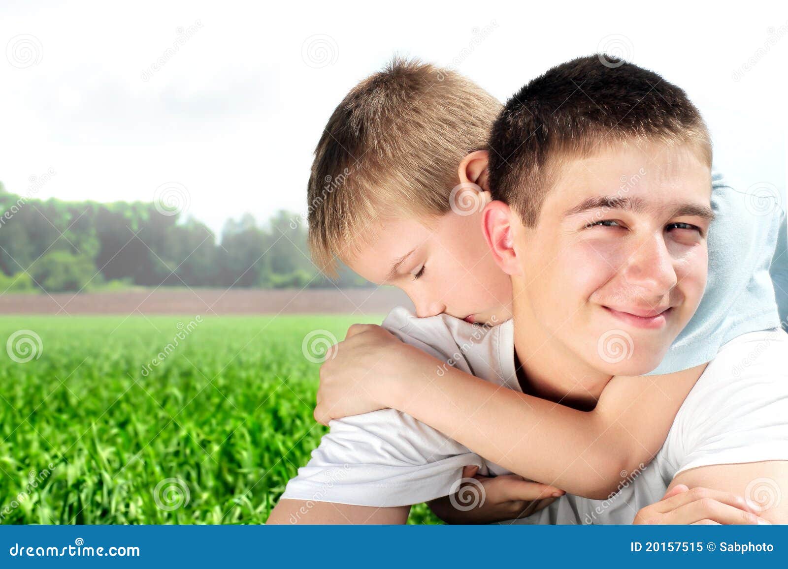 Brothers stock image. Image of family, nature, brother - 20157515