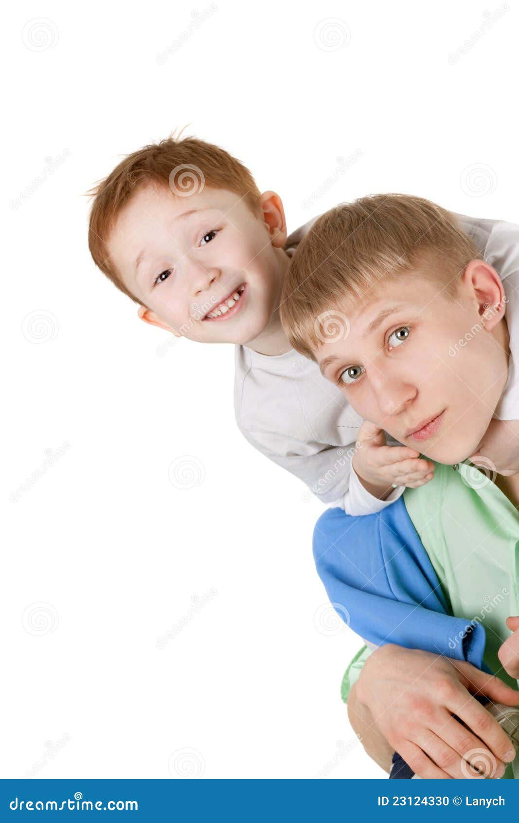 Brothers stock photo. Image of family, child, curious - 23124330
