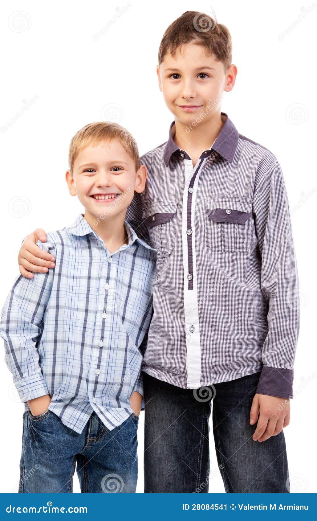 Brothers stock image. Image of little, smile, white, playful - 28084541