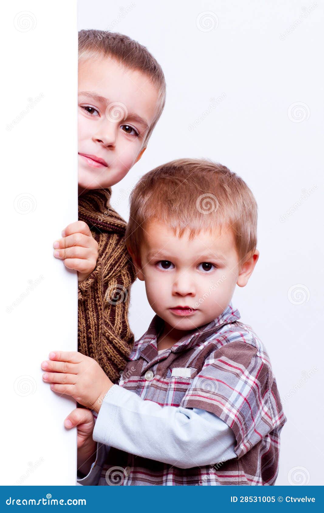 Brothers stock image. Image of person, advertising, banner - 28531005