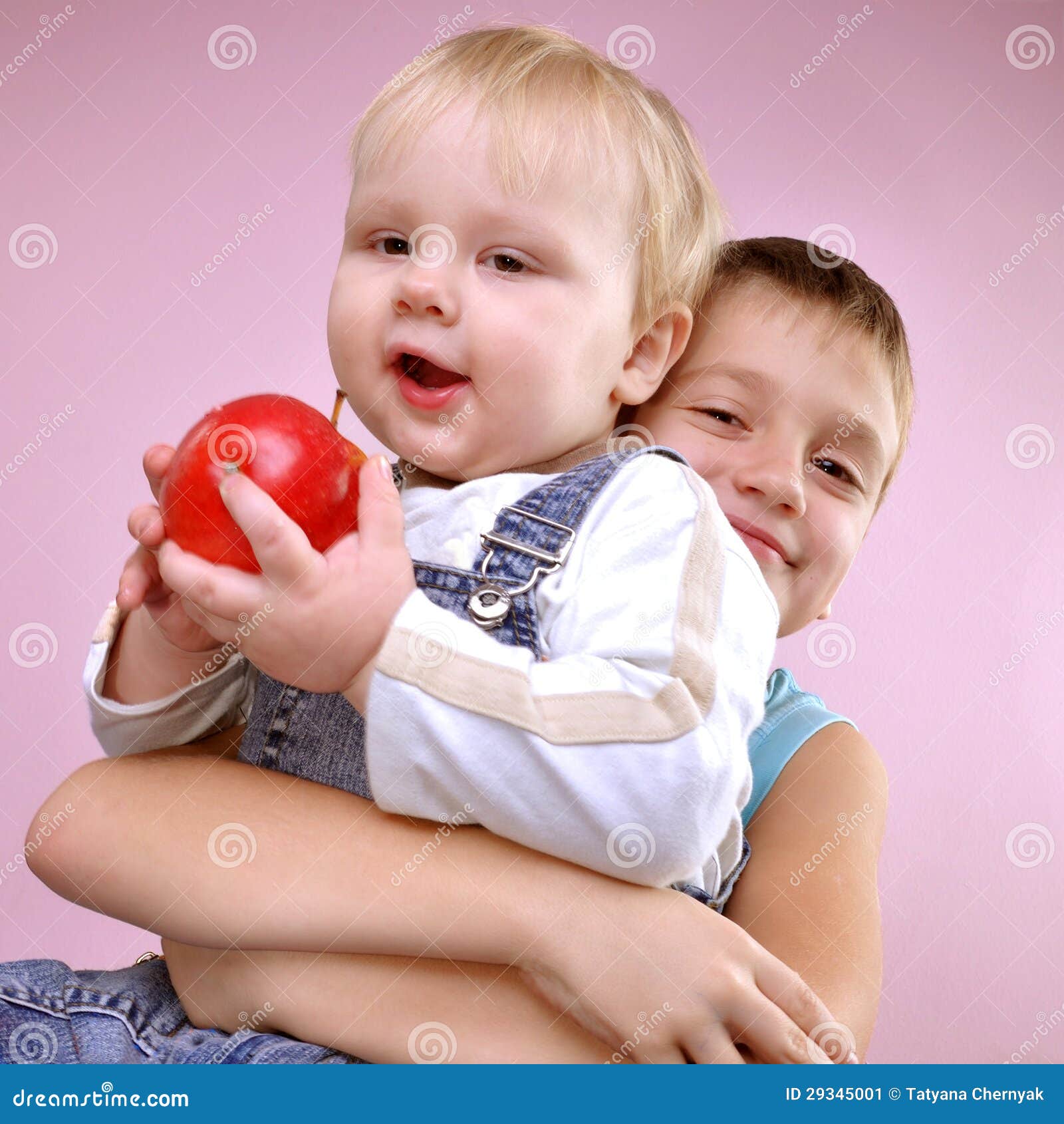 Brothers stock image. Image of brothers, fruit, elementary - 29345001