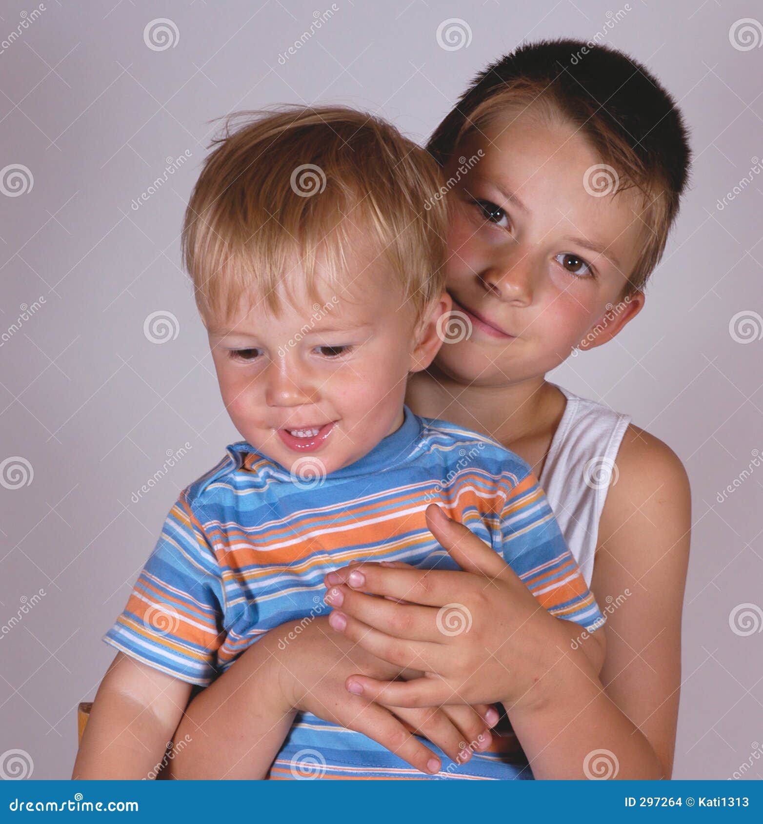 Brothers stock photo. Image of grin, embrace, holds, smiles - 297264