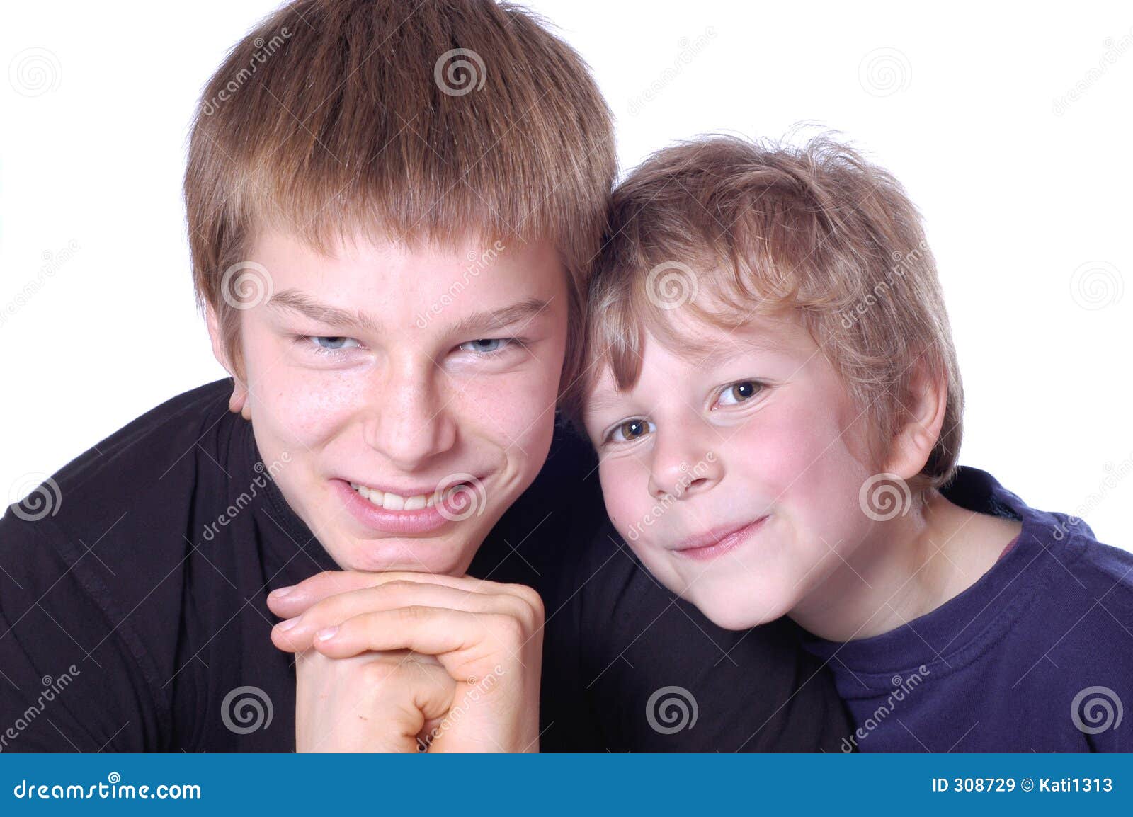 Brothers stock image. Image of friendship, love, embraces - 308729