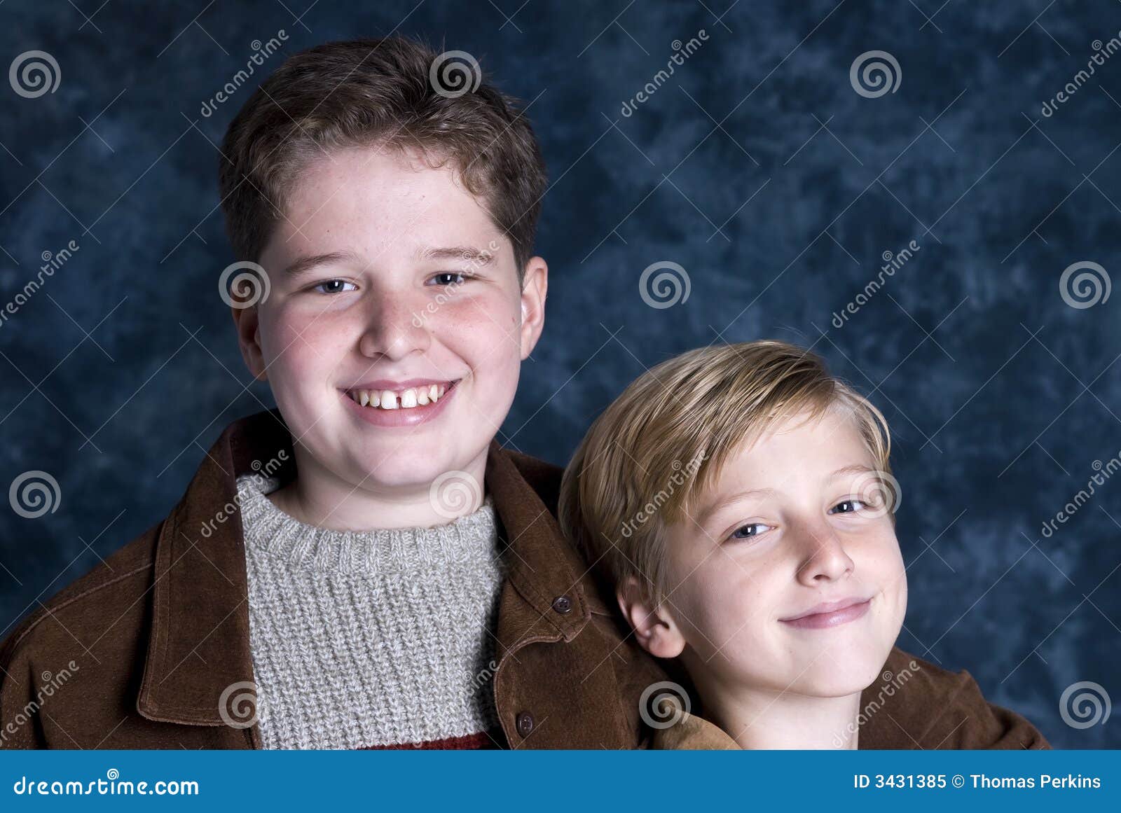 Brothers stock image. Image of caucasian, kids, brothers - 3431385