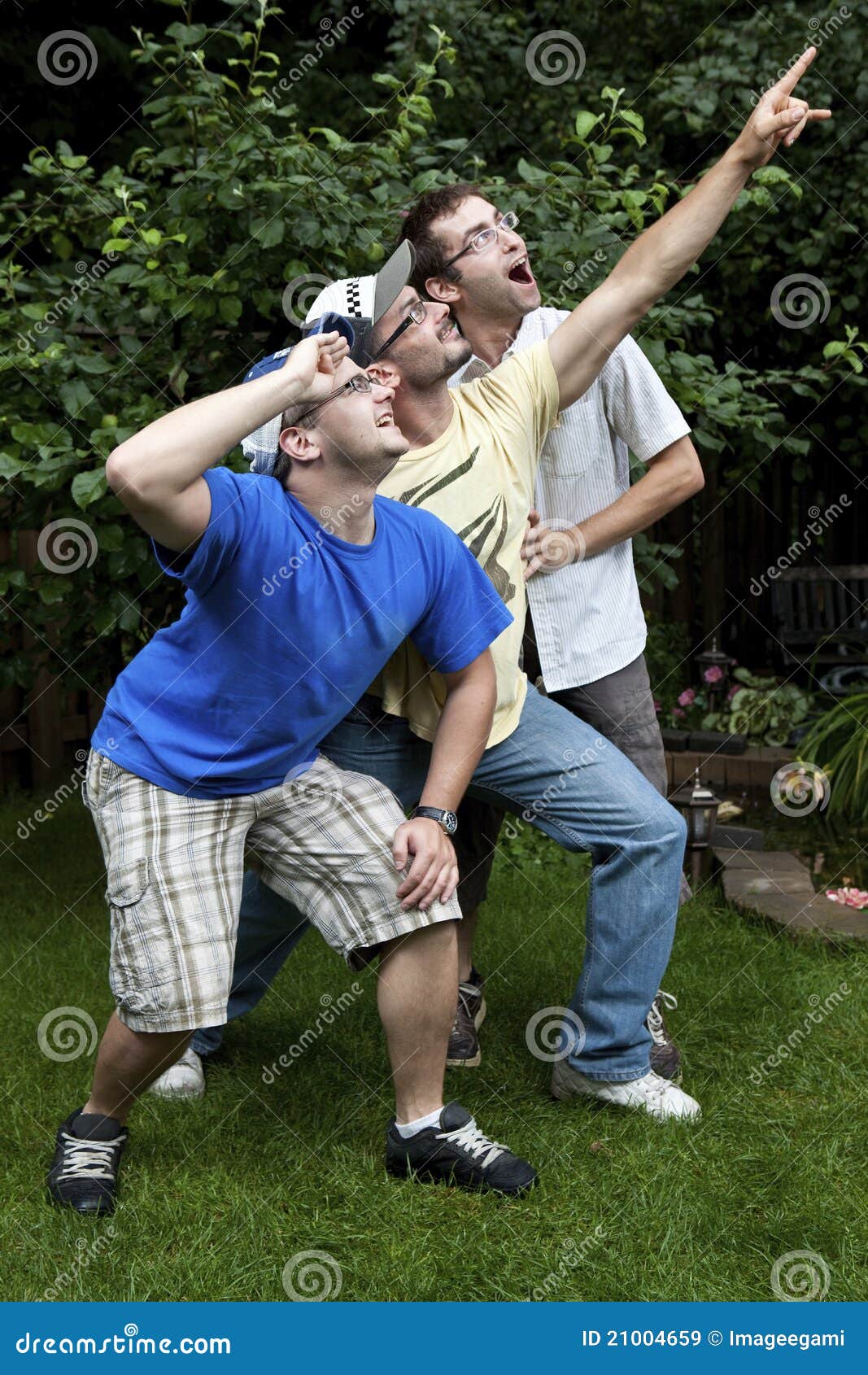 Brothers goofing around stock image. Image of adult, funny - 21004659