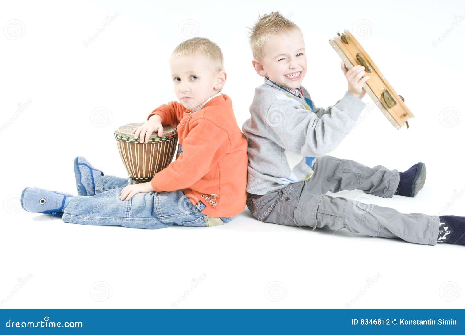 Brothers musicians stock photo. Image of small, groups - 8346812