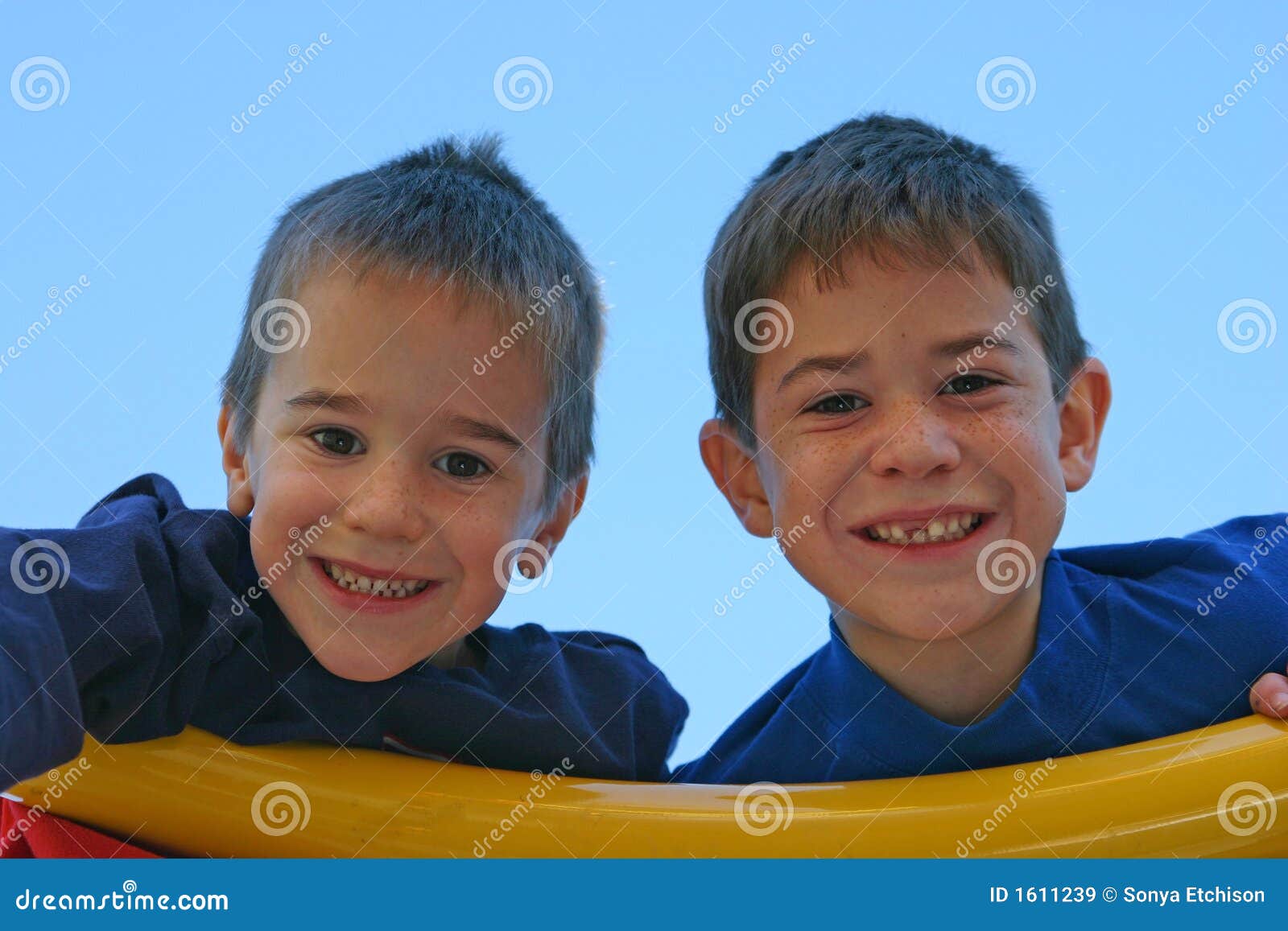 Brothers Playing stock image. Image of little, childhood - 1611239