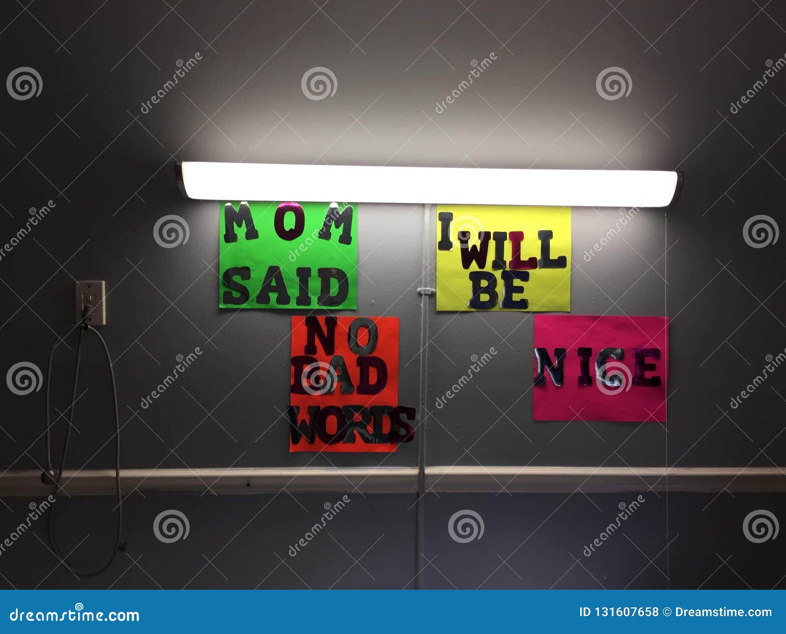 Brothers Reminders To Be Nice Stock Photo - Image of nice, reminder ...