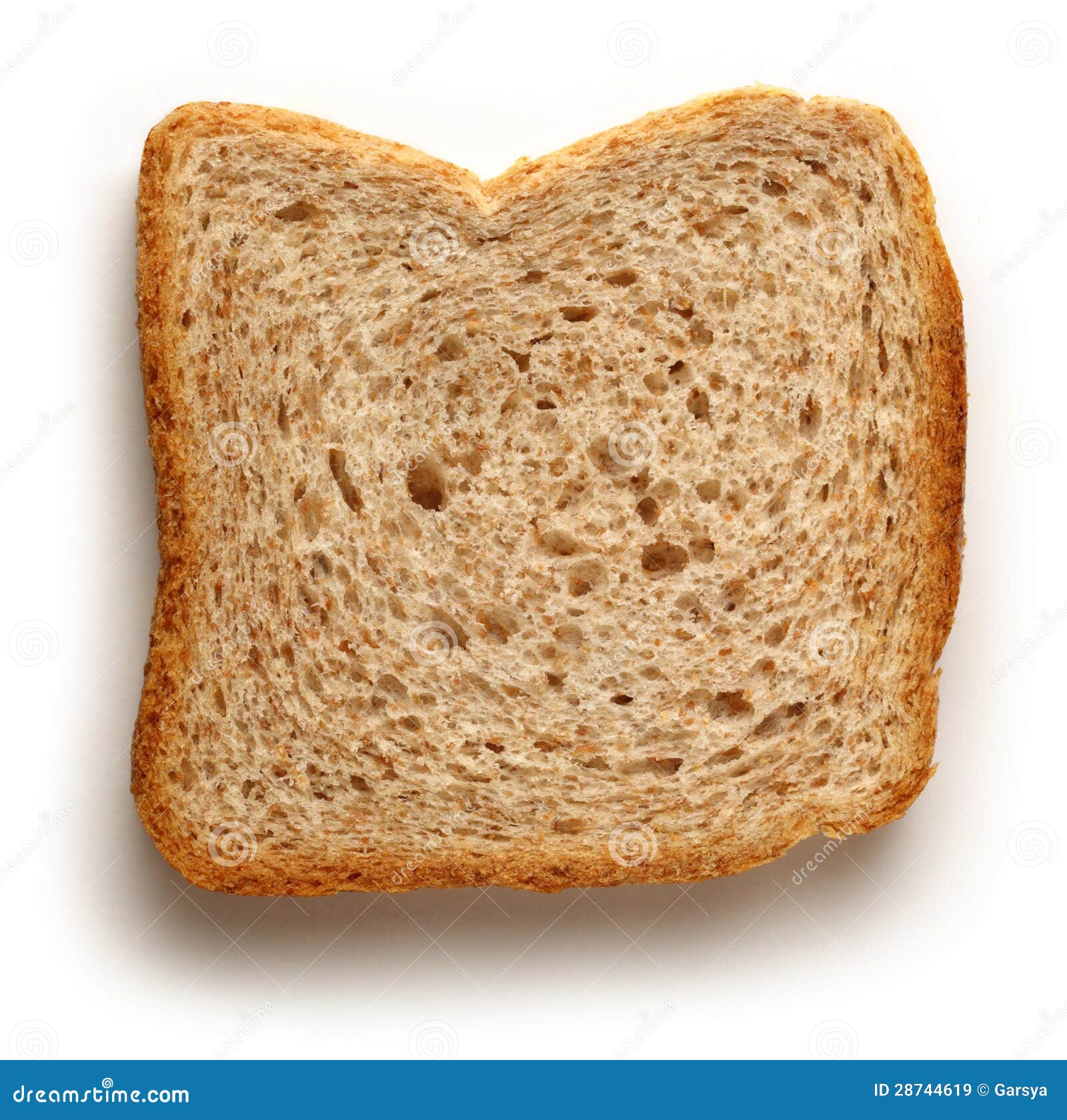 Brotscheibe stockbild. Bild von bäckerei, brot, schnitt - 28744619