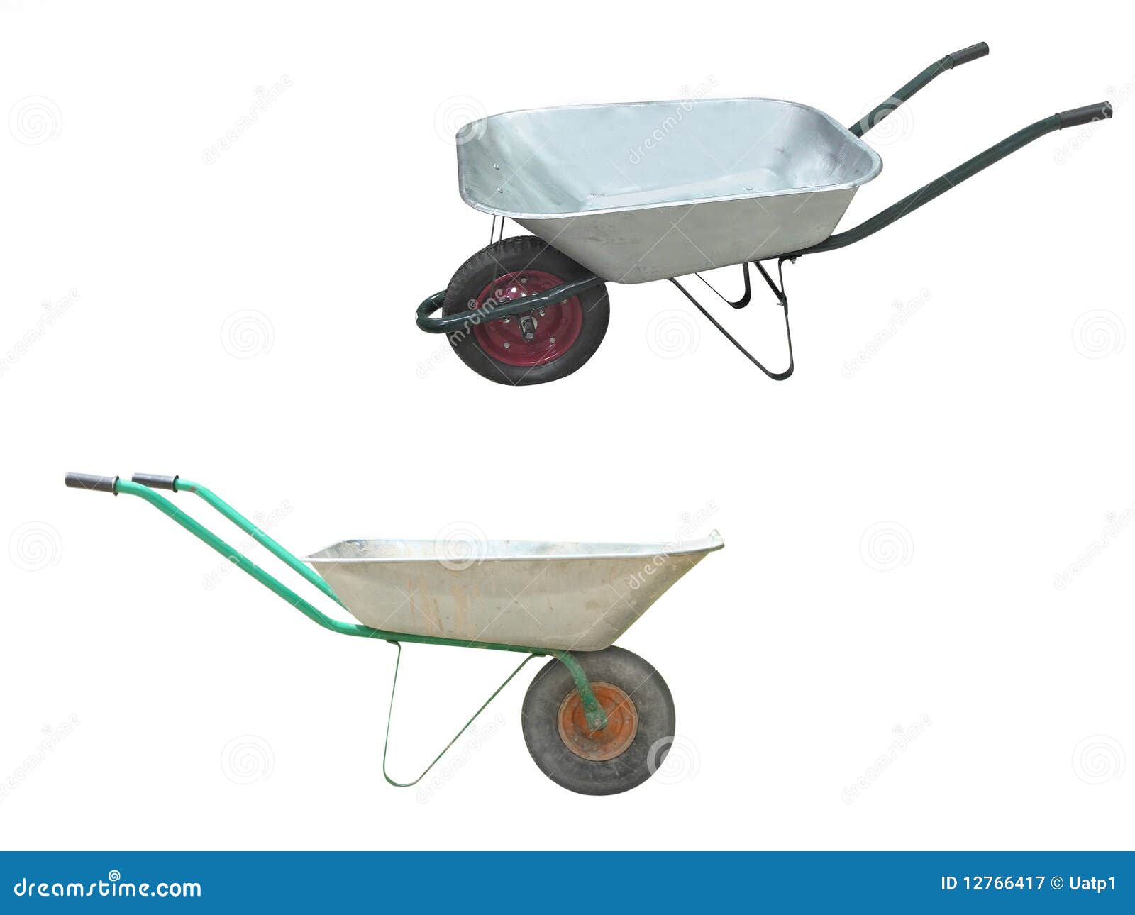 Brouettes image stock. Image du brouette, matériel, travail - 12766417