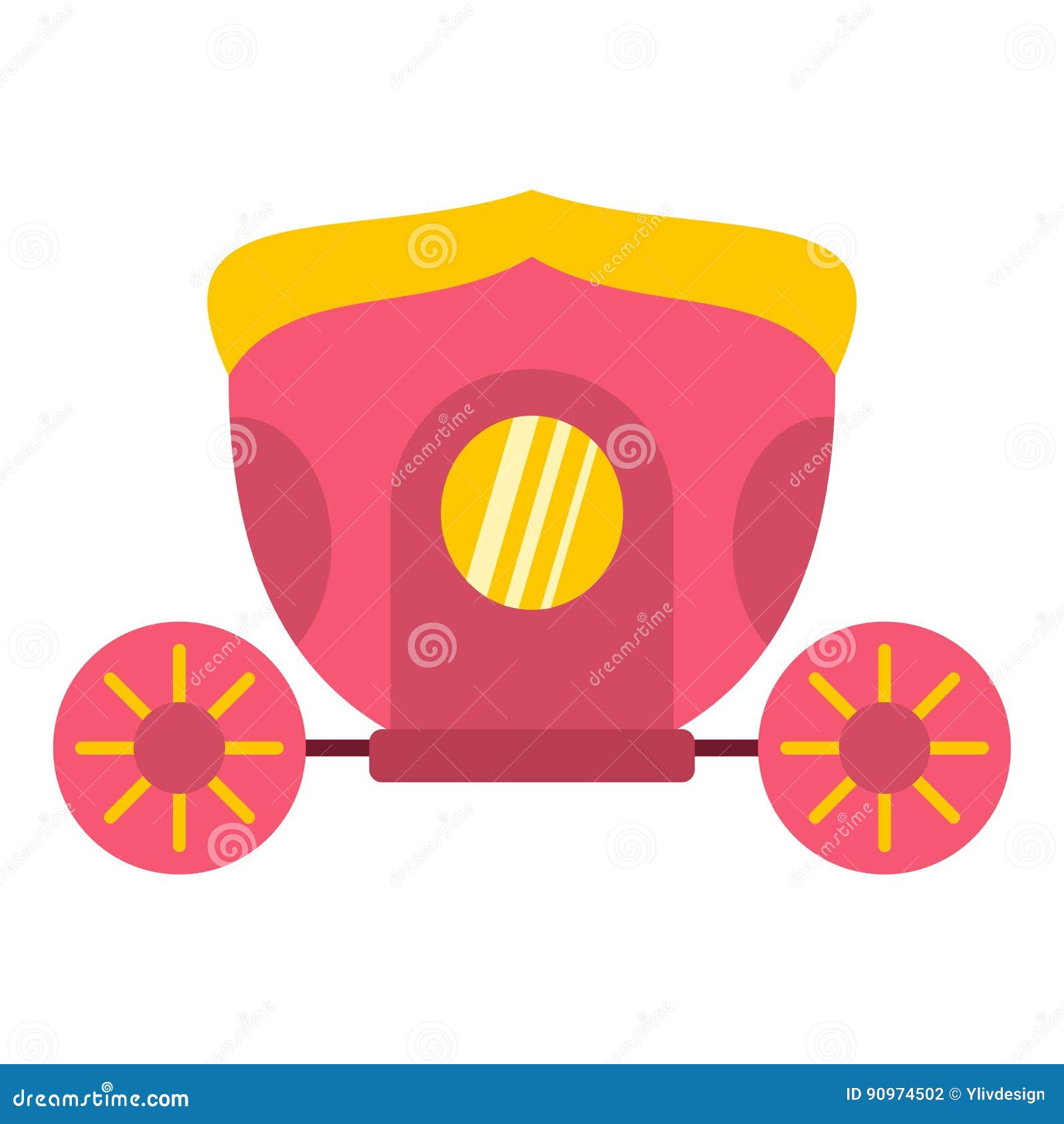 Brougham icon isolated stock vector. Illustration of luxury - 90974502