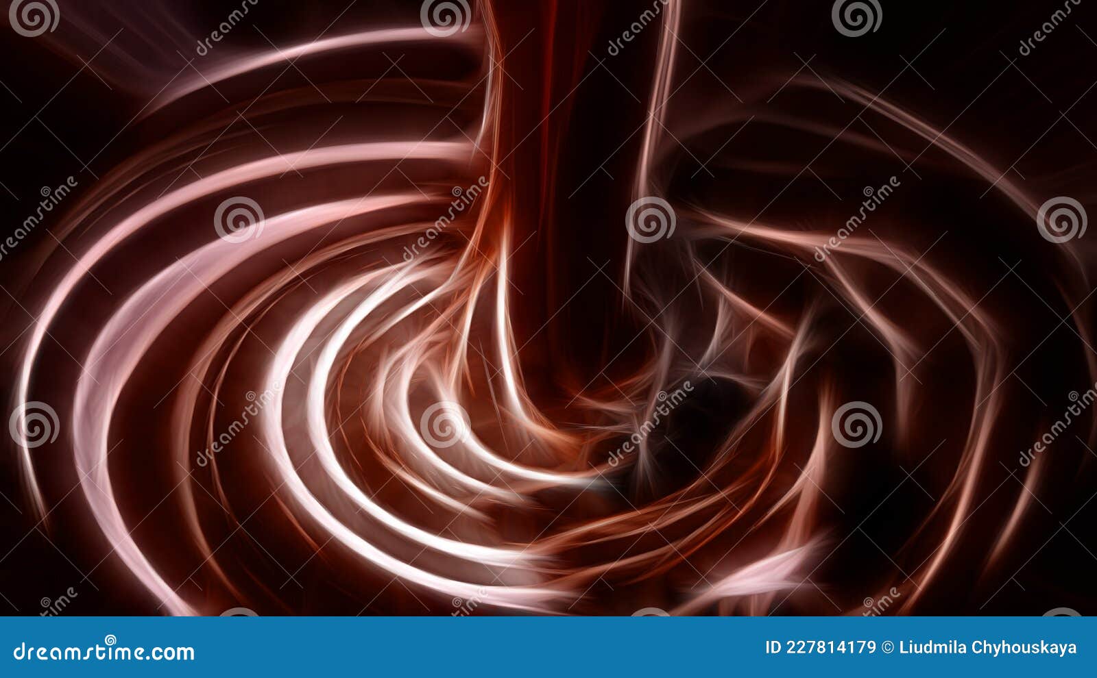 Brown Abstract with Clear Round Lines. Beautiful, Glossy Texture Stock ...
