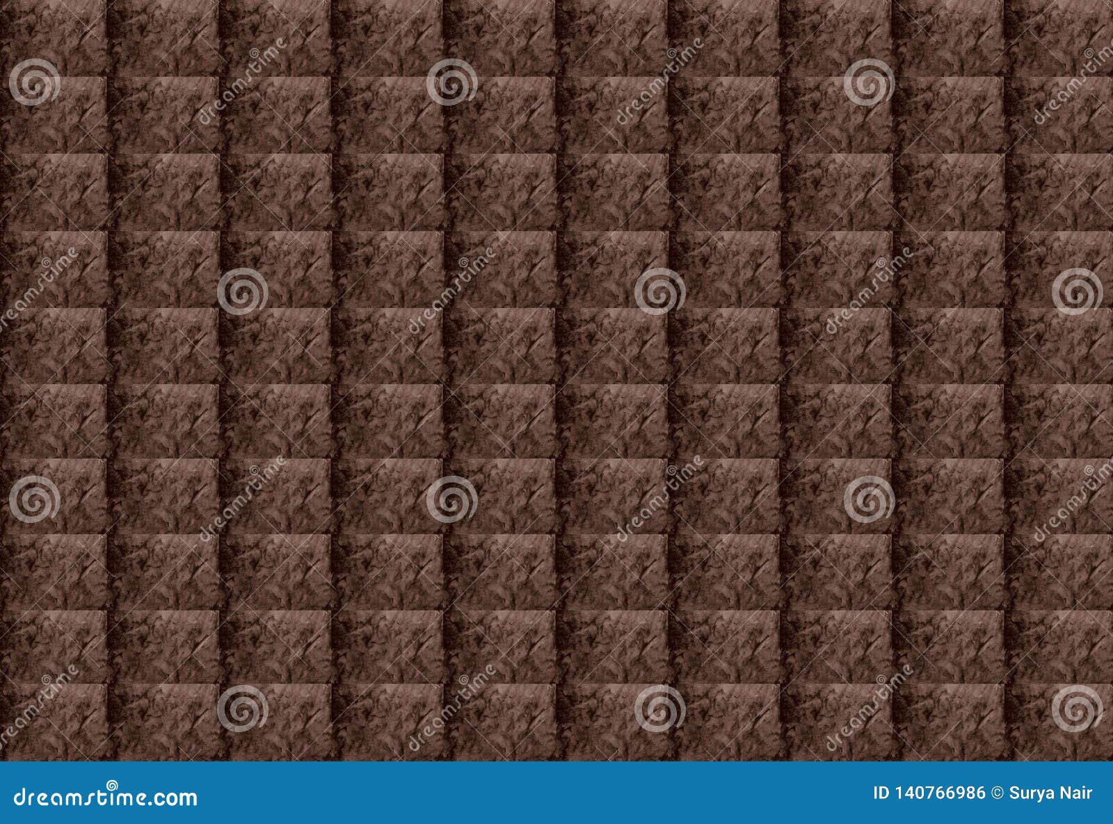 Brown Abstract Textured Rectangular Geometric Background. Design Can Be ...