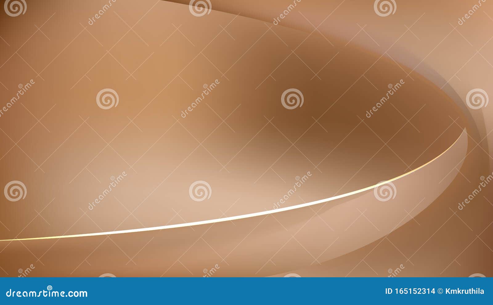 Brown Abstract Wave Background Vector Illustration Stock Vector ...