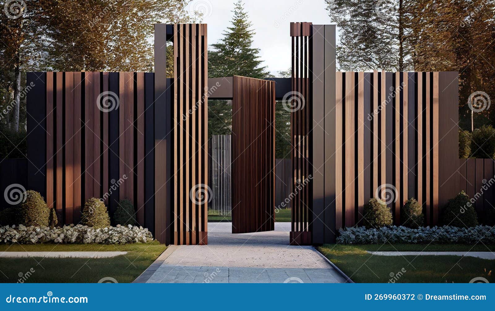Brown Automatic Wooden Entry Door Stock Photo - Image of architecture ... Brown Automatic Wooden Entry Door Stock Photo - Image of architecture ...