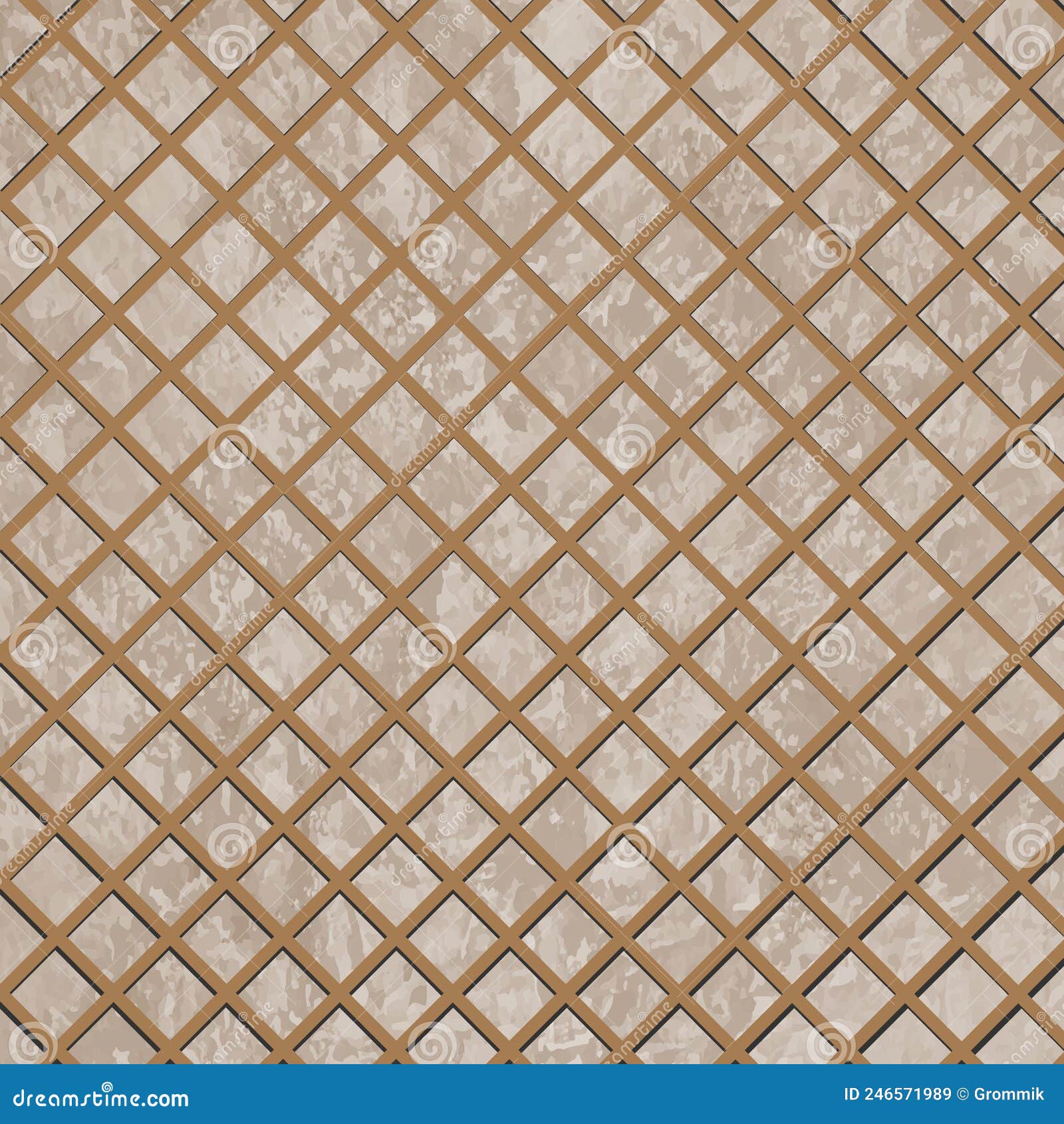 Brown Background with Diagonal Stripes Forming a Rhombus. Vector ...