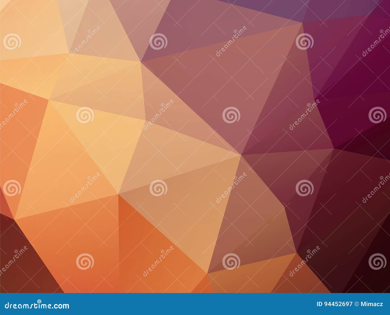 Brown background low poly stock vector. Illustration of design - 94452697