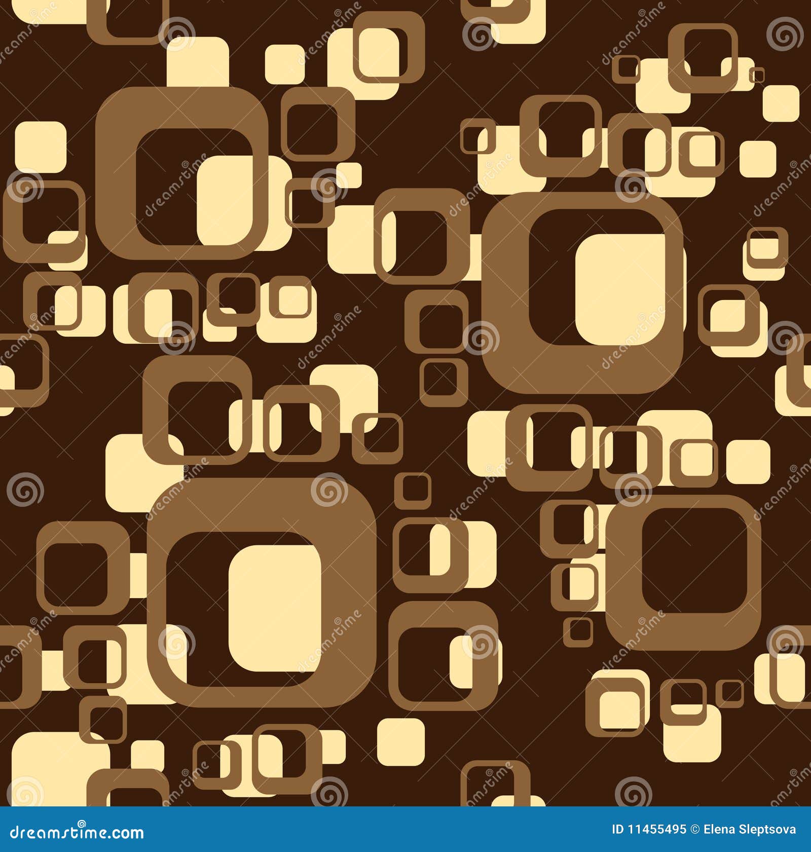 Brown Background from Square Stock Vector - Illustration of texture ...