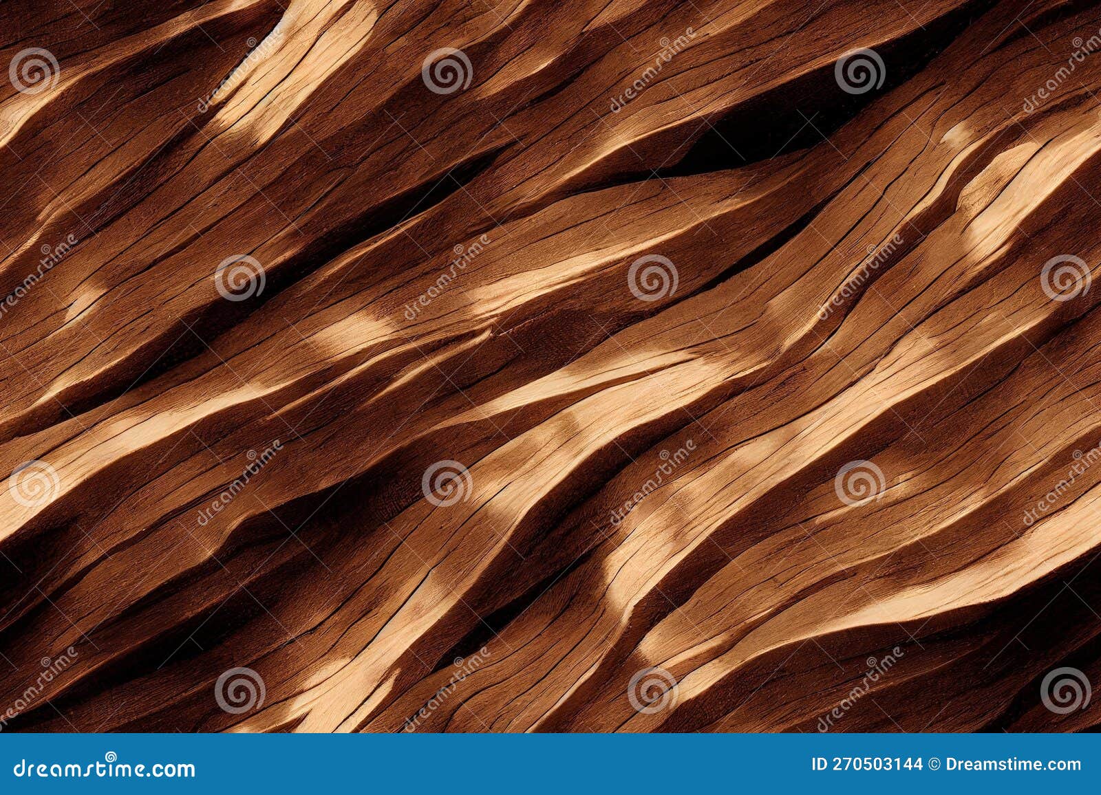 A Brown Background with Wavy Lines and a Brown Background with a Brown ...