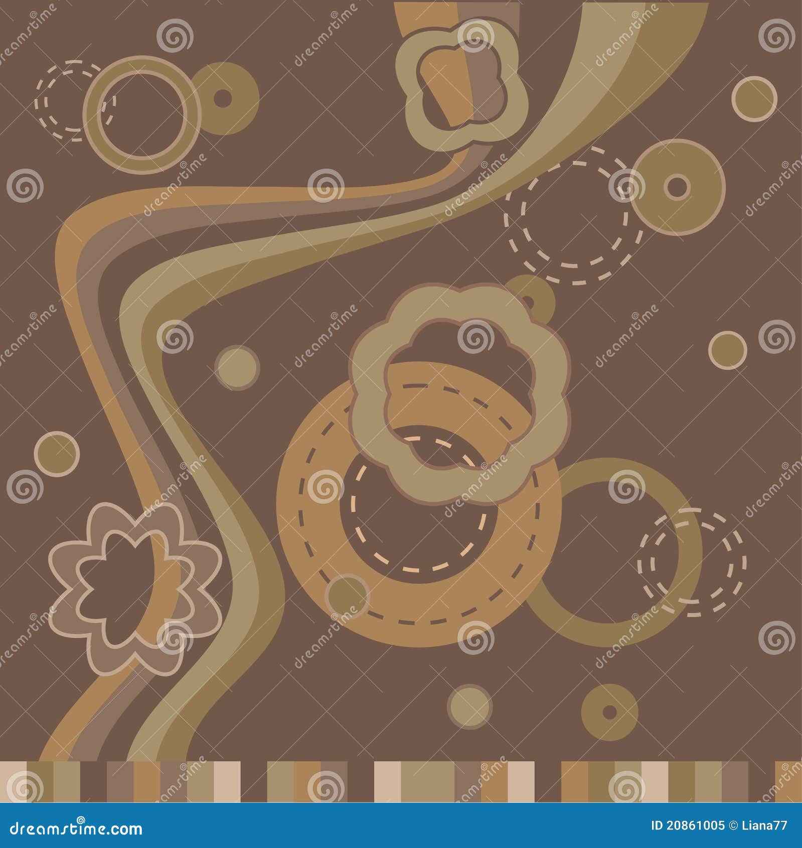 Brown and beige background stock vector. Illustration of card - 20861005