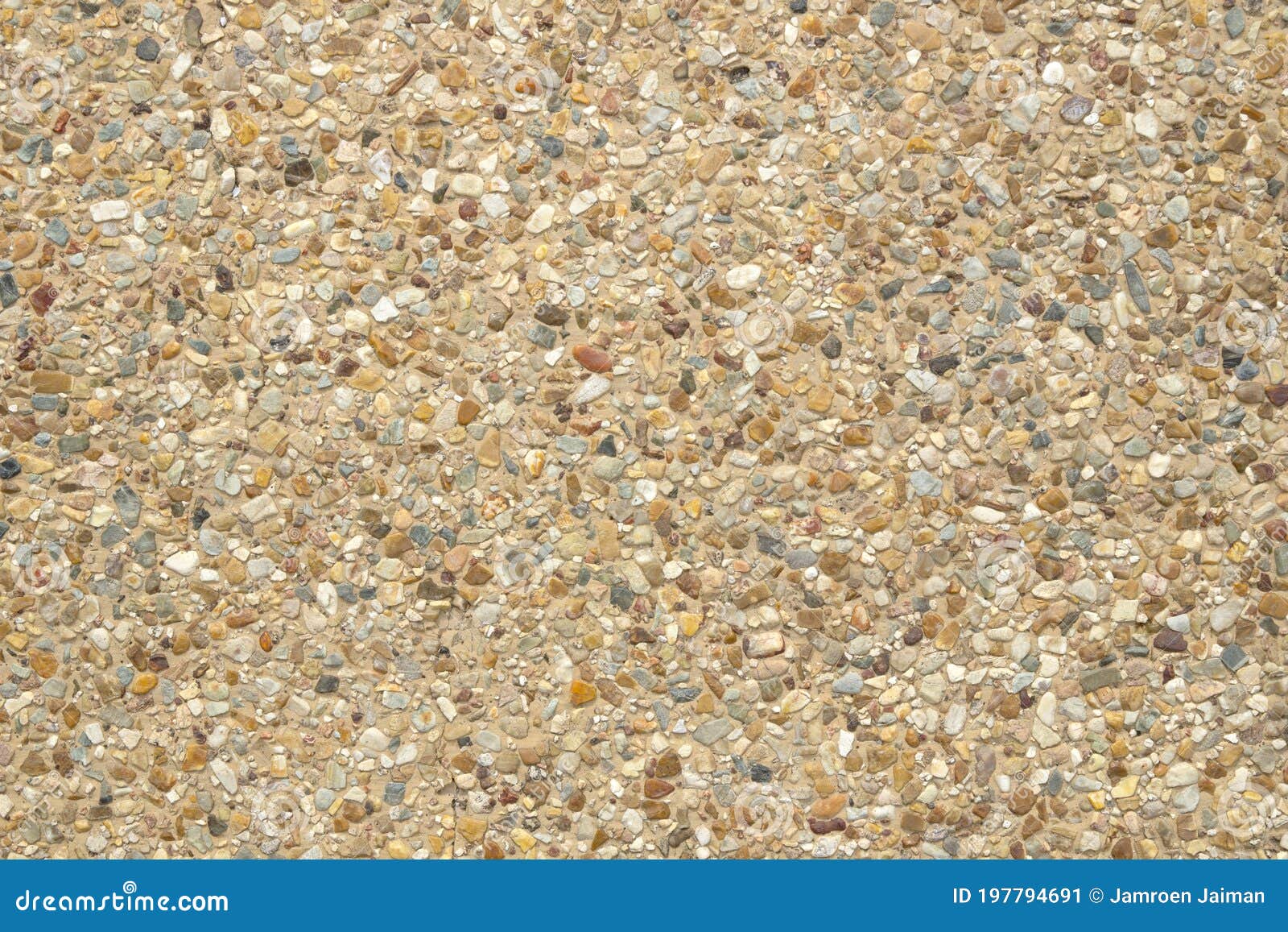 Brown Beige Pebble Stone Texture Background, Rough Floor or Wall Stock ...