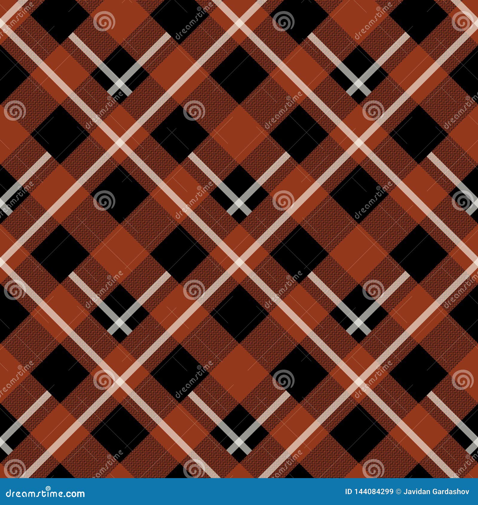 Brown and Beige Tartan Plaid Cloth Texture Pattern Stock Vector ...