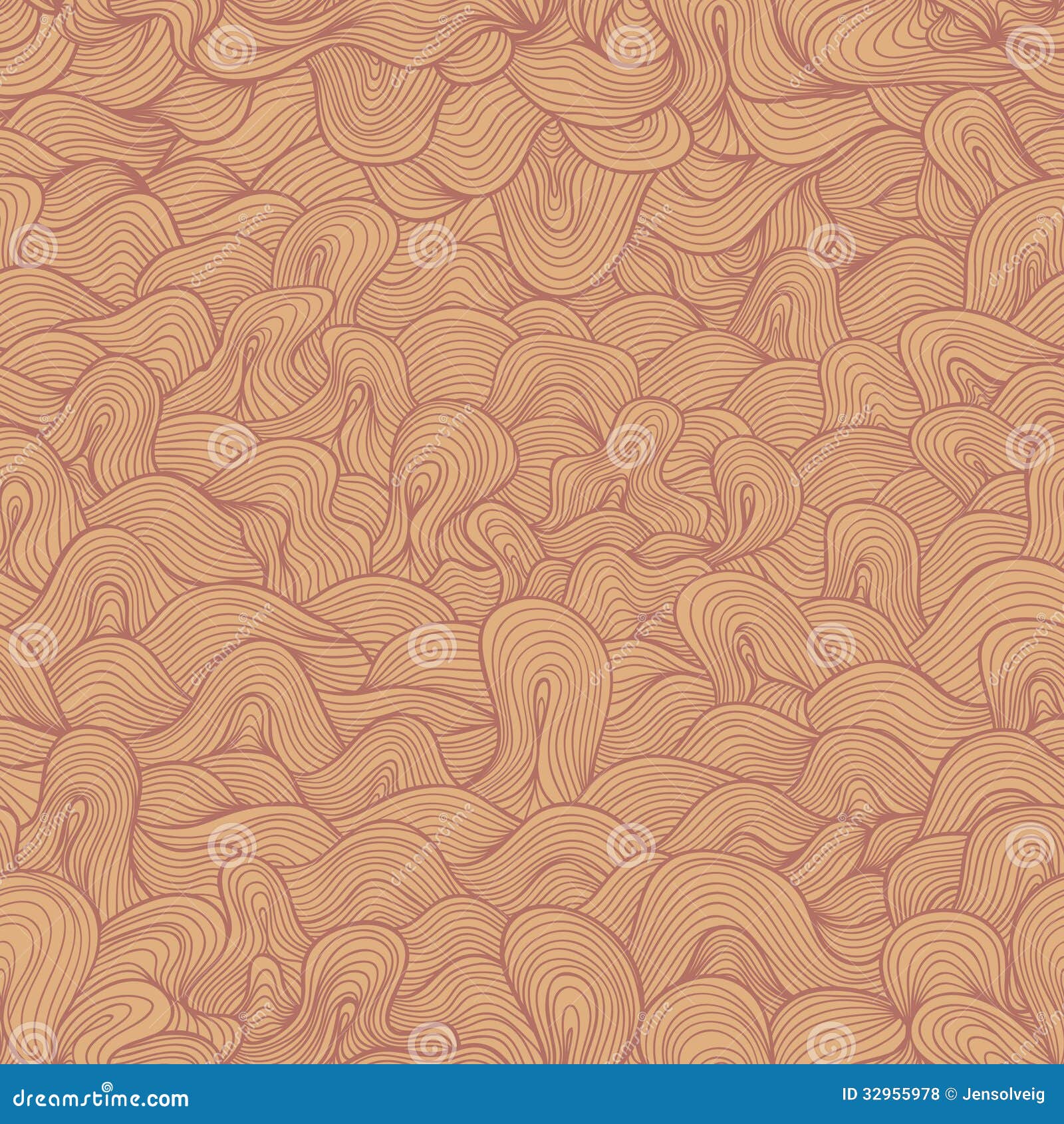 Brown and Beige Wavy Shapes Stock Vector - Illustration of energy ...