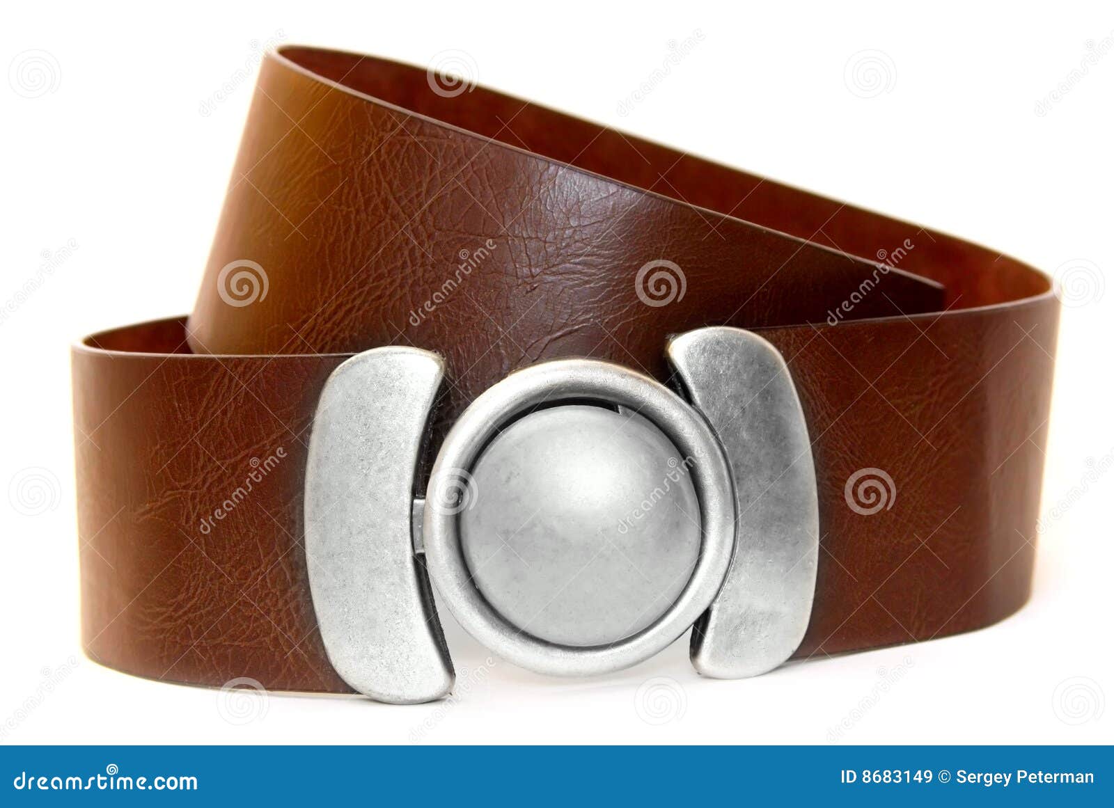 Brown belt stock image. Image of hole, accessory, clasp - 8683149