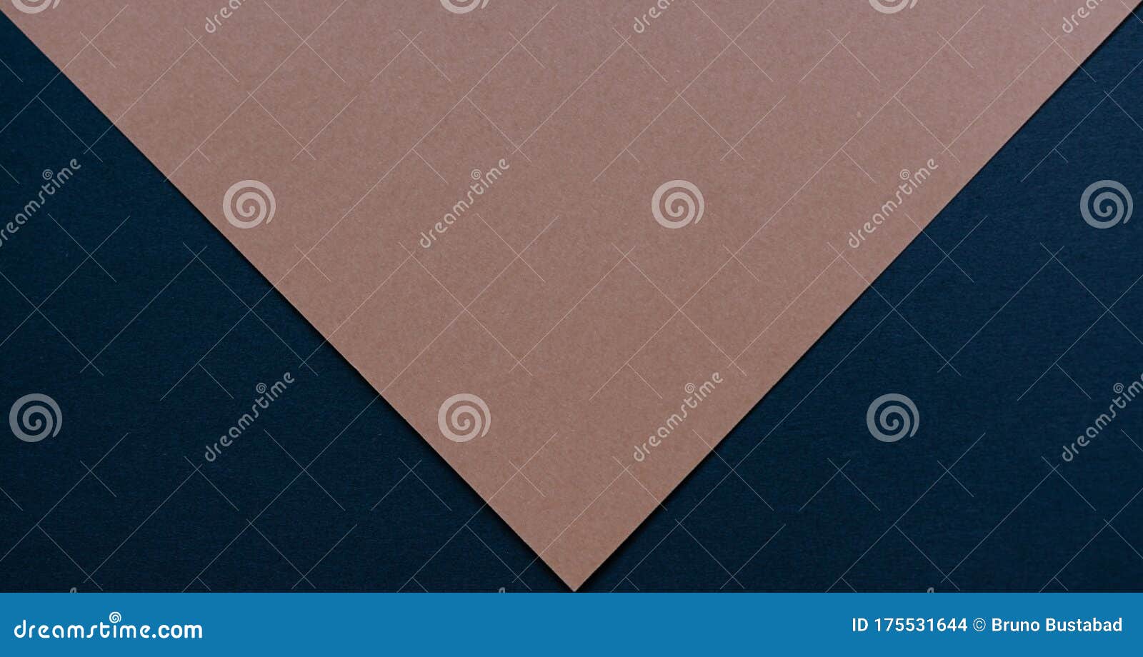 Brown and Black Cardboard Background, Two Black Triangles Stock Photo ...