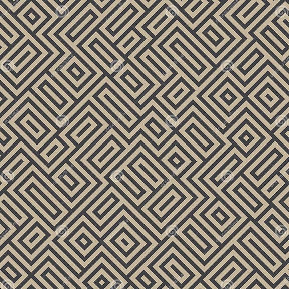 Seamless Abstract Geometric Pattern with Black Diagonal Lines, Squares ...