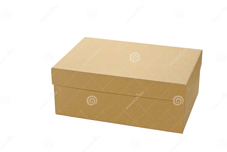 Brown Box stock image. Image of archive, side, photographs - 970275