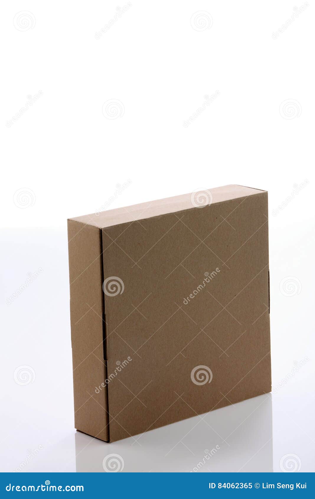 Brown box stock image. Image of deliver, closed, white - 84062365