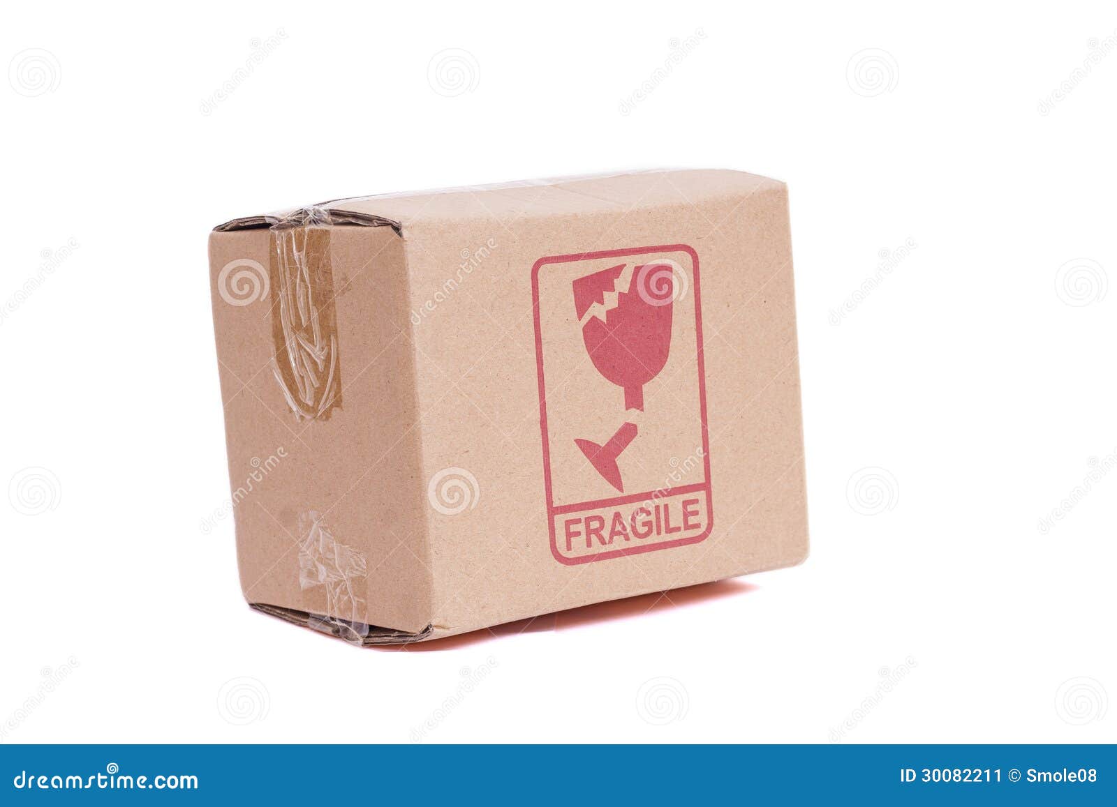 Fragile Box stock image. Image of label, gift, distribution - 30082211