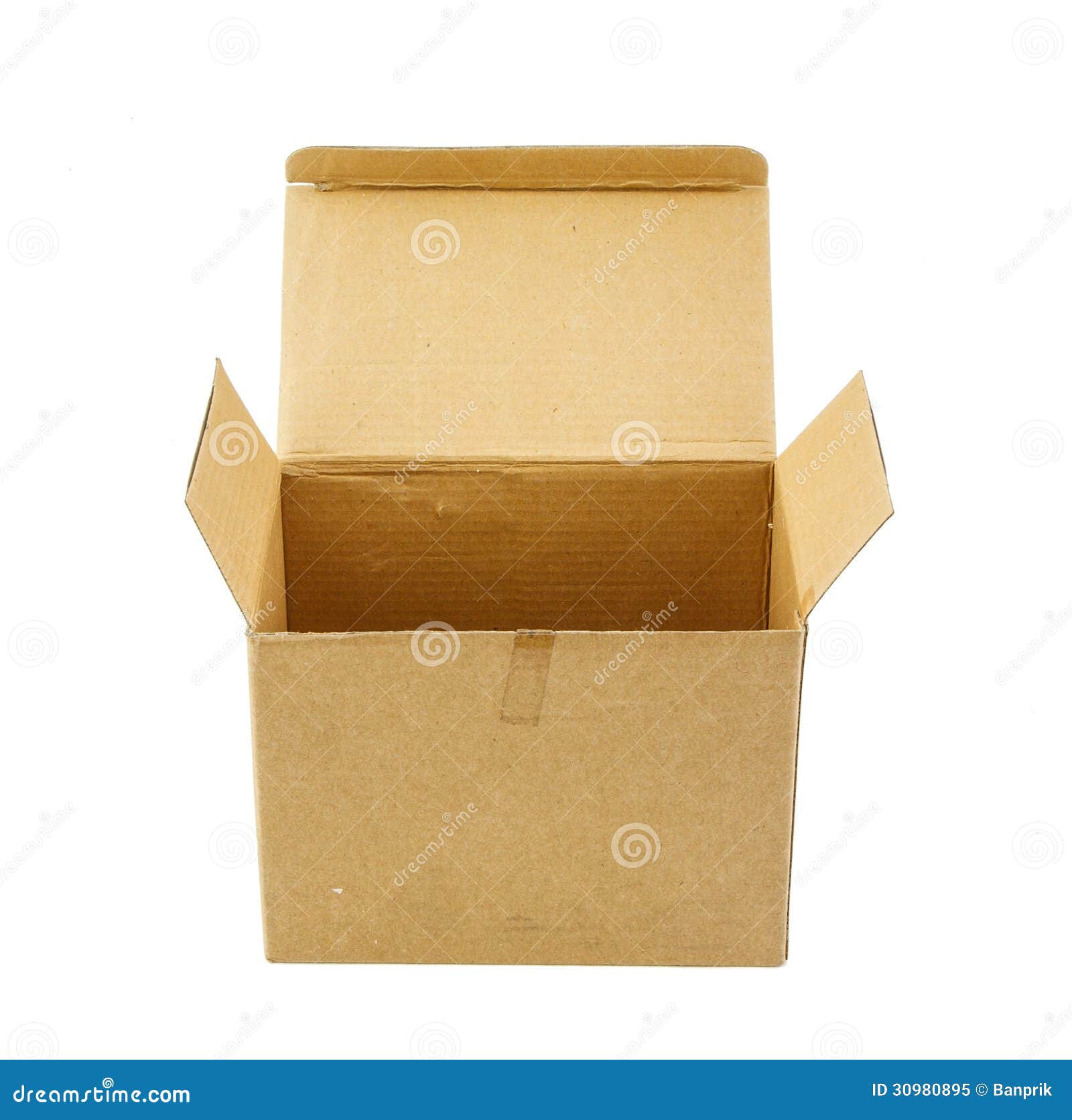 Brown box stock image. Image of send, objects, deliver - 30980895