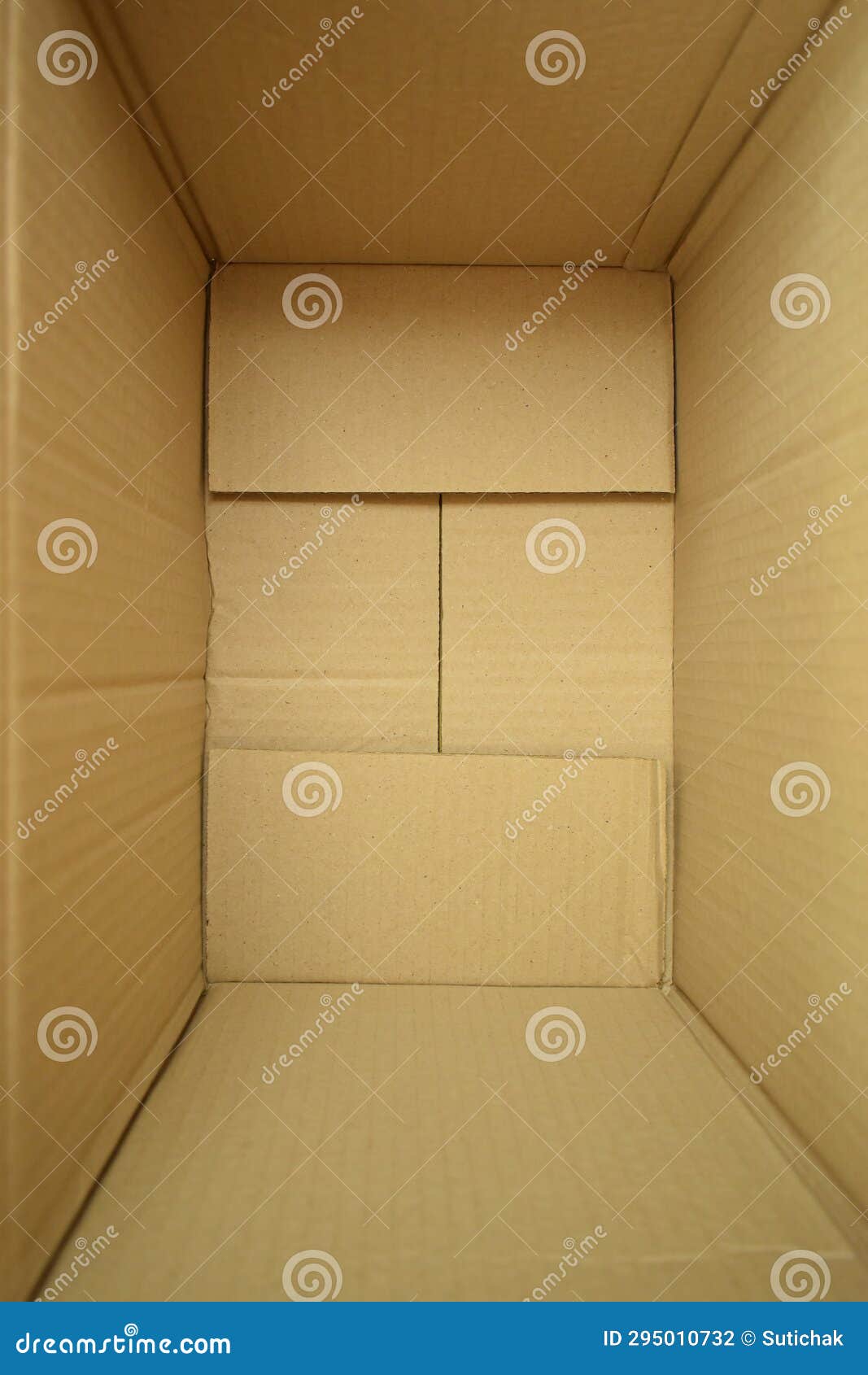 Brown Box Packaging for Design, Paper Industry Stock Photo - Image of ...